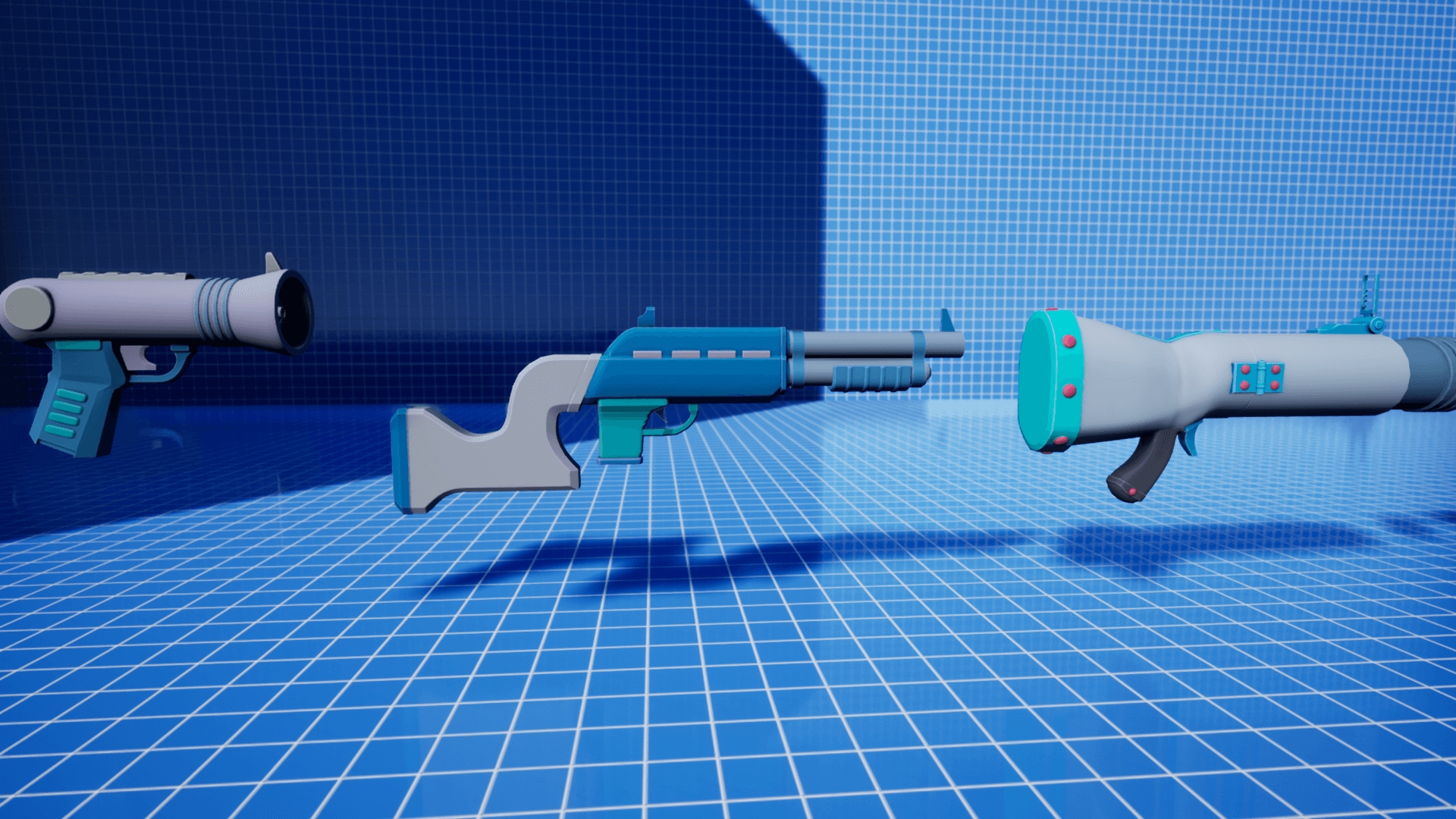 Cartoon Guns in Weapons - UE Marketplace