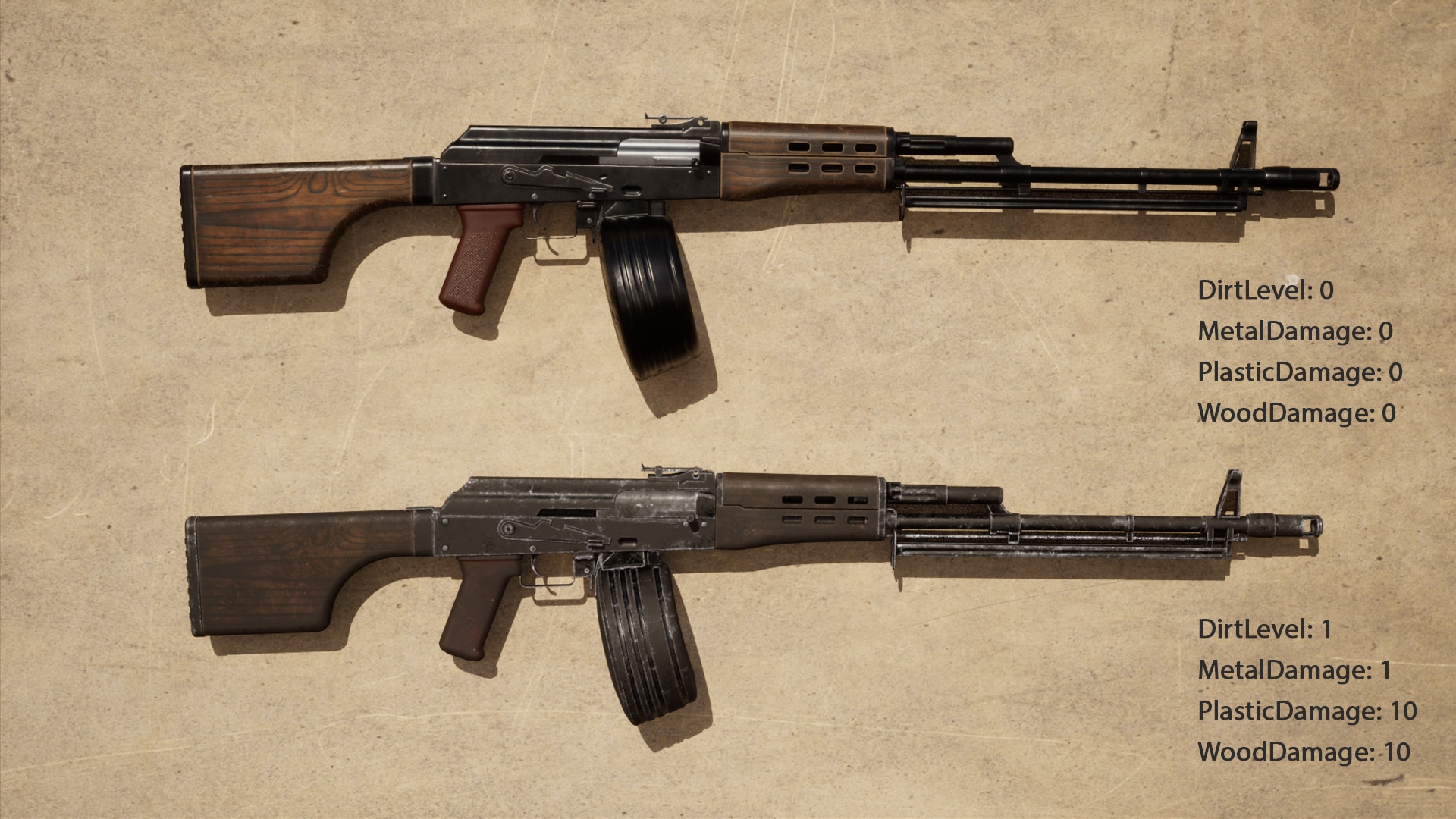 FPS AK Modular Weapons Pack (HQ soviet assault rifles) in Weapons - UE ...