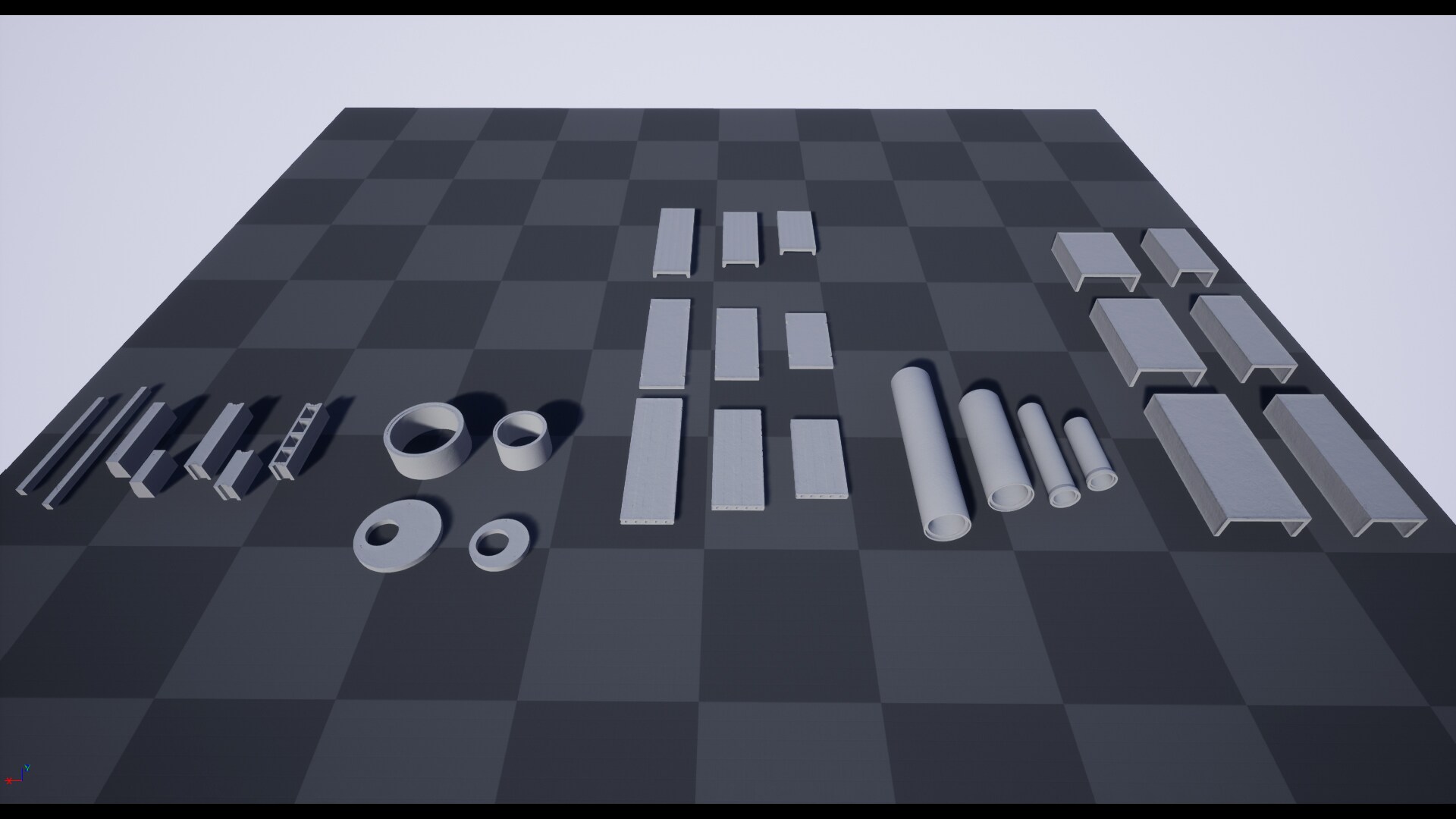 Concrete props pack vol. 1 in Props - UE Marketplace