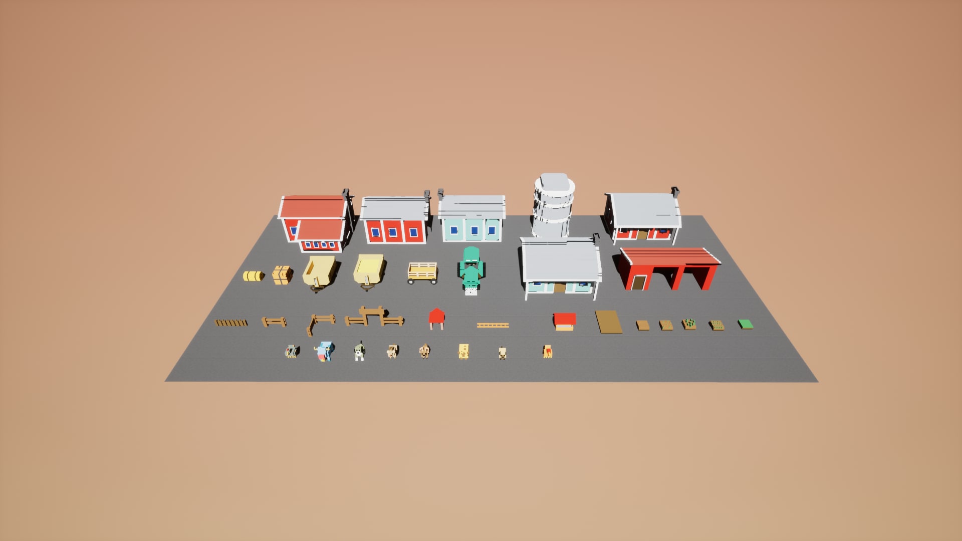 Voxel Farm in Props - UE Marketplace