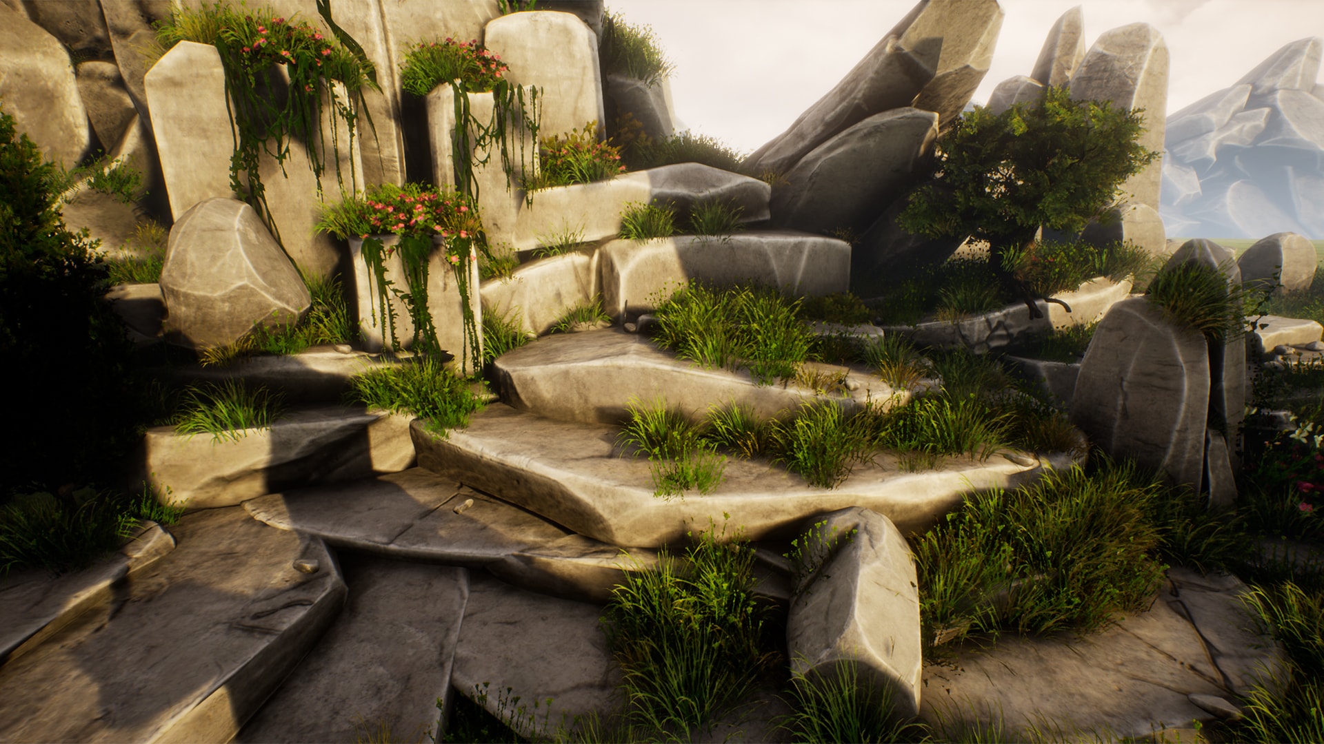 45 Stylized Rock Pack in Environments - UE Marketplace