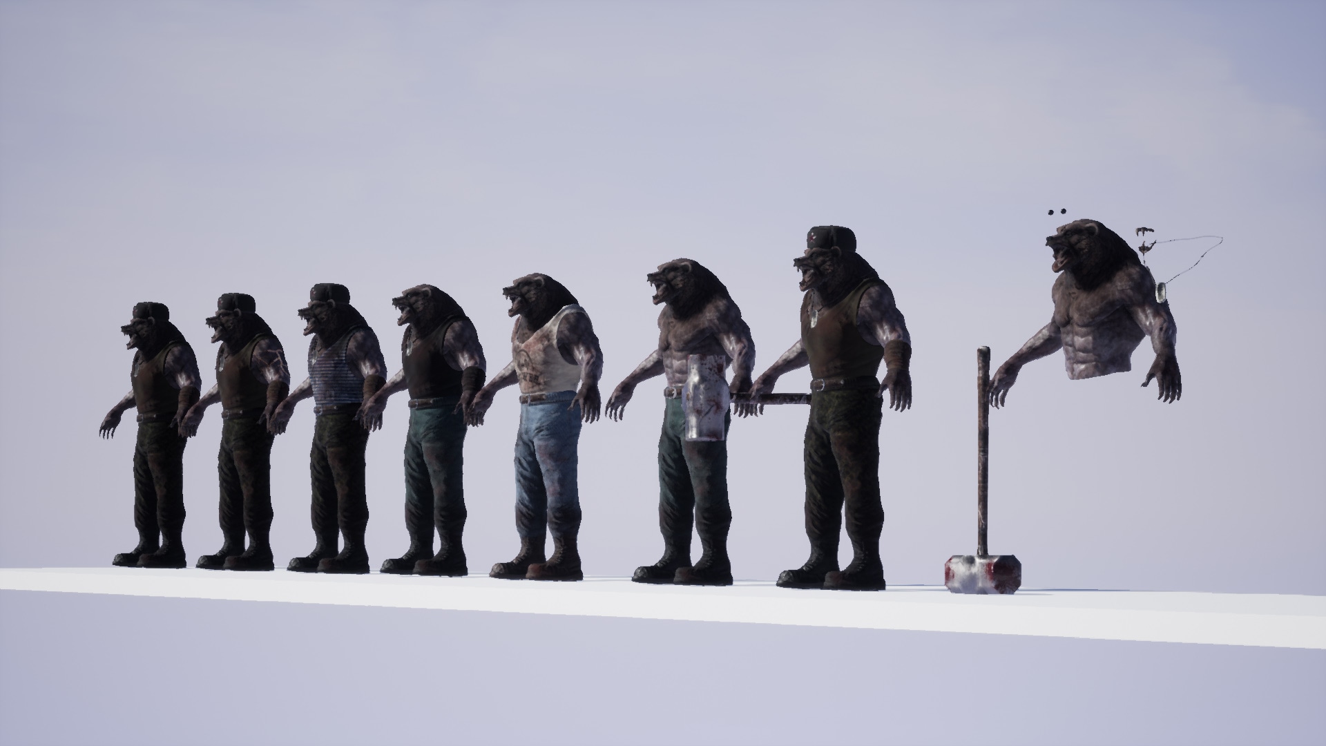 BEARMAN MODULAR in Characters - UE Marketplace