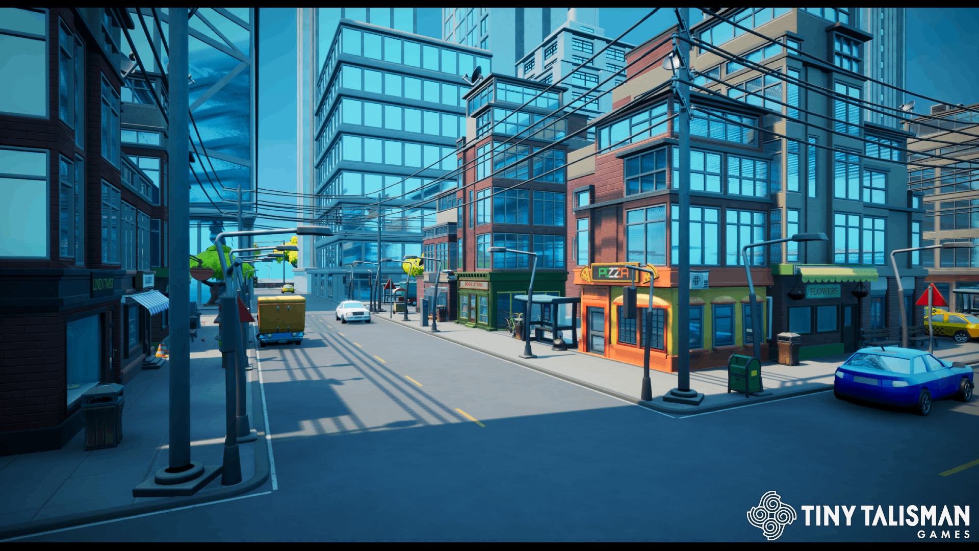 Stylized City Pack in Environments - UE Marketplace