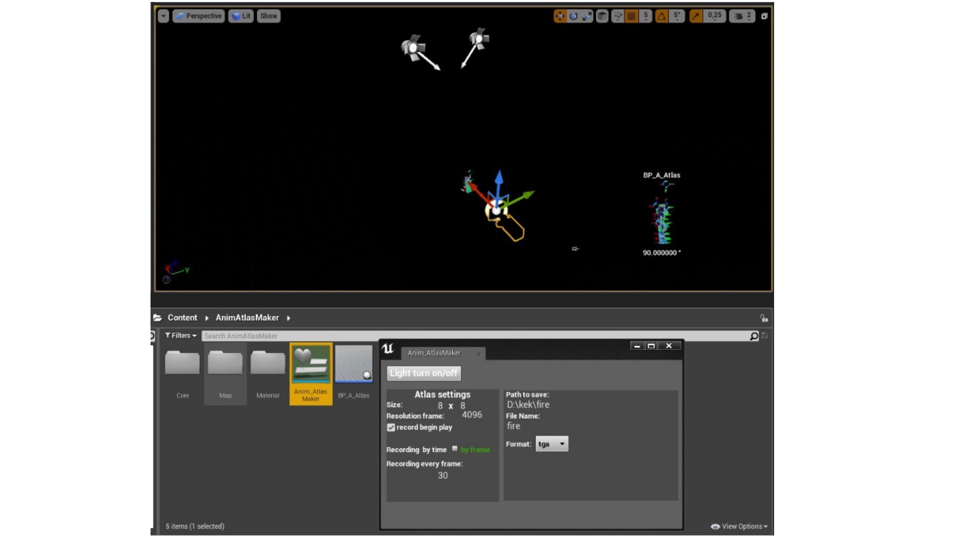 Animate Atlas Maker in 2D Assets - UE Marketplace