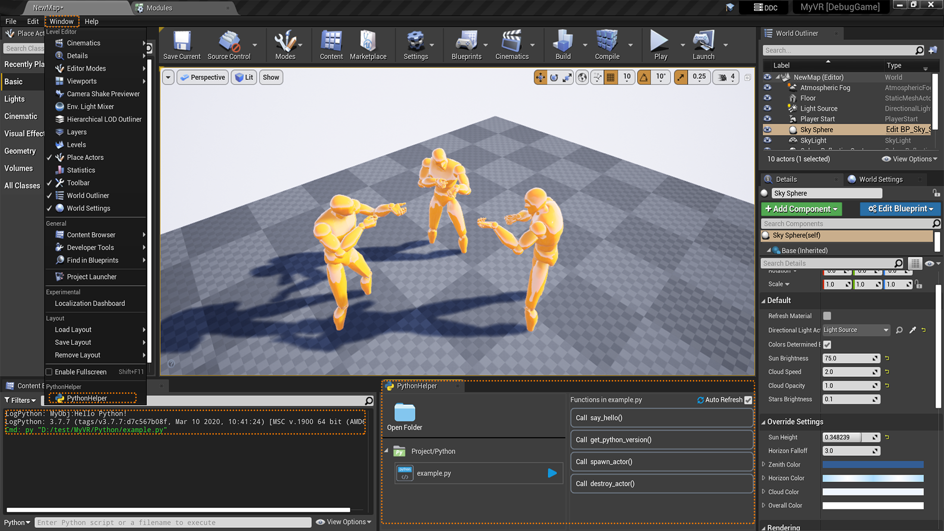 Python Helper in Code Plugins - UE Marketplace