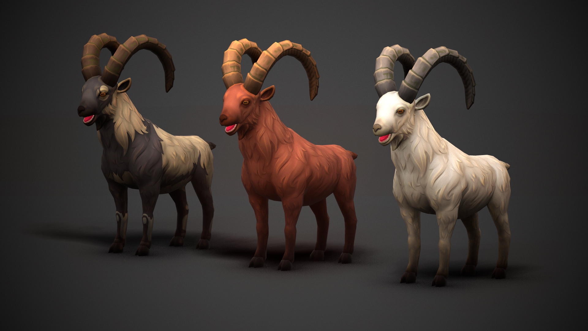Fantasy Wild Goat in Characters - UE Marketplace