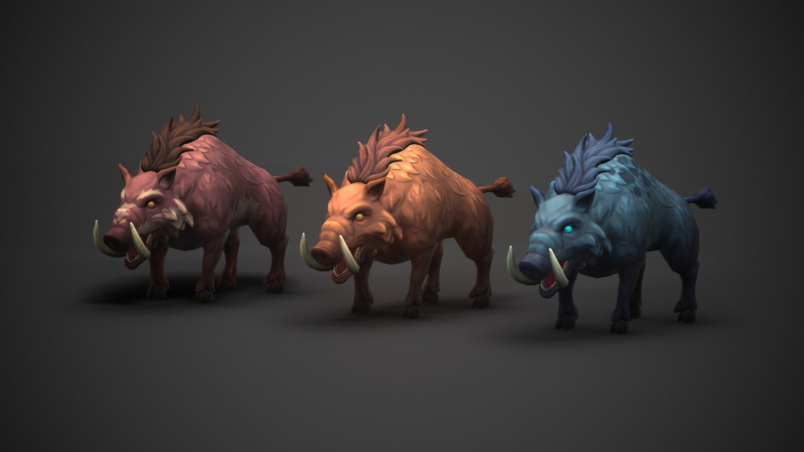 Fantasy Wild Boar in Characters - UE Marketplace