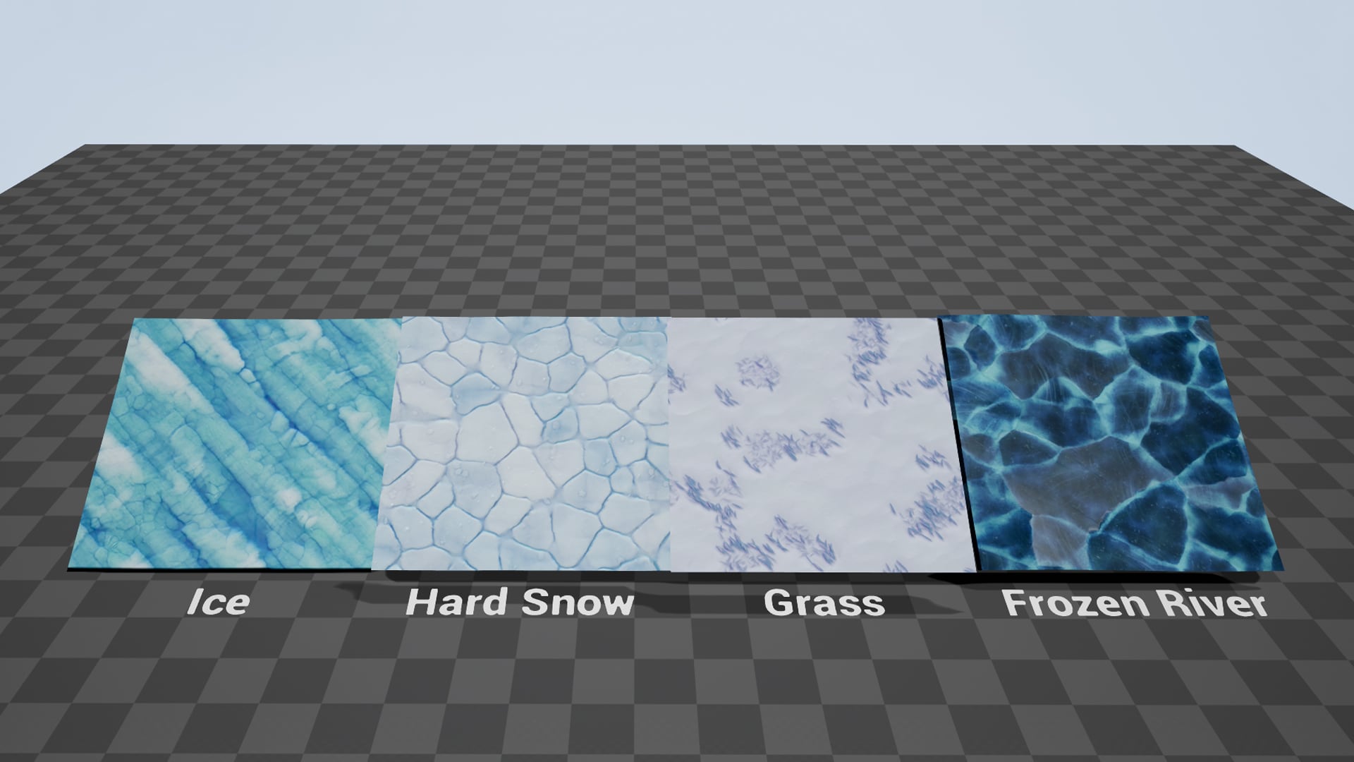 Stylized Fantasy Winter Landscape Material Pack in Materials - UE ...