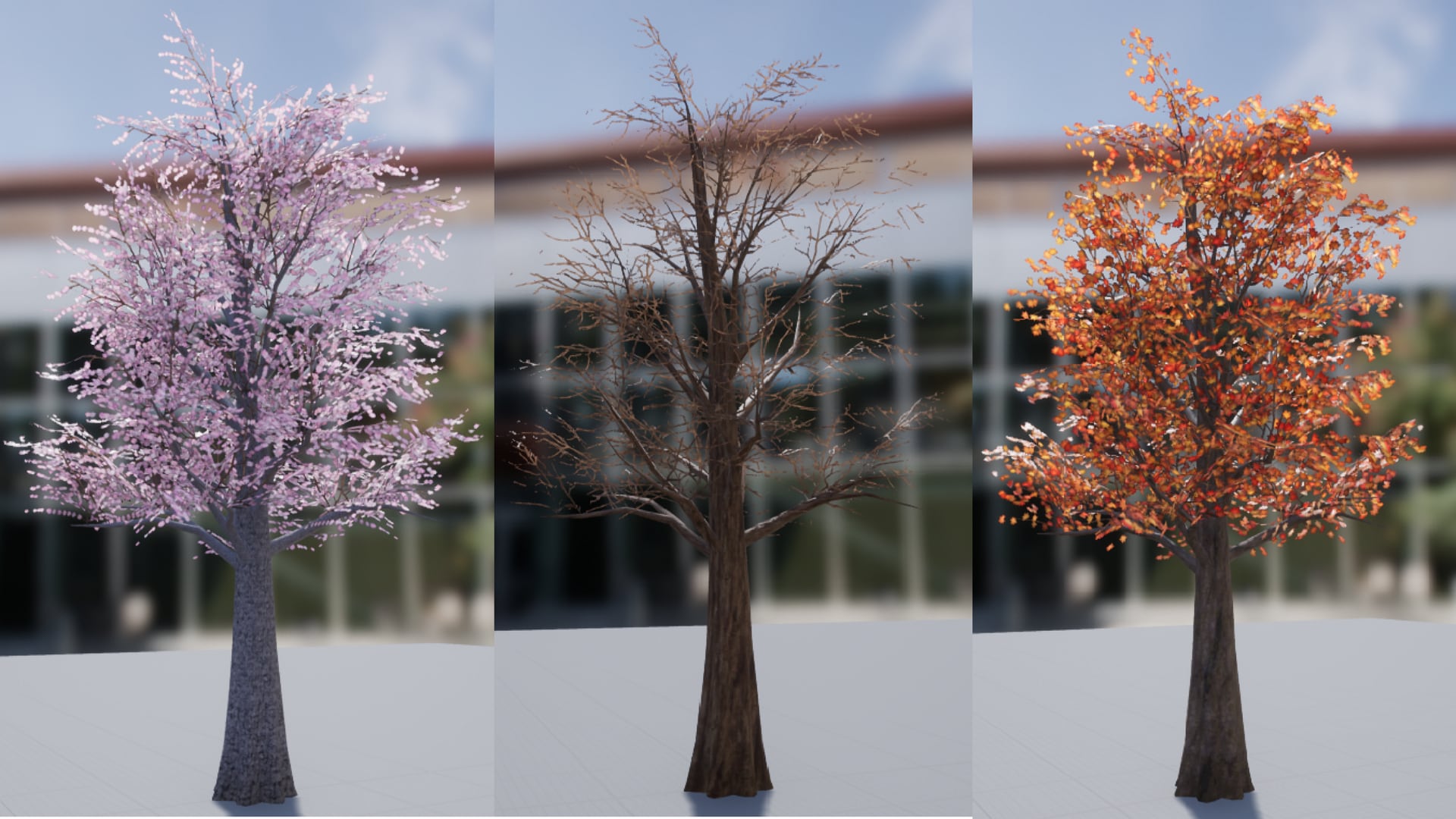 Foliage Tree Pack in Props - UE Marketplace