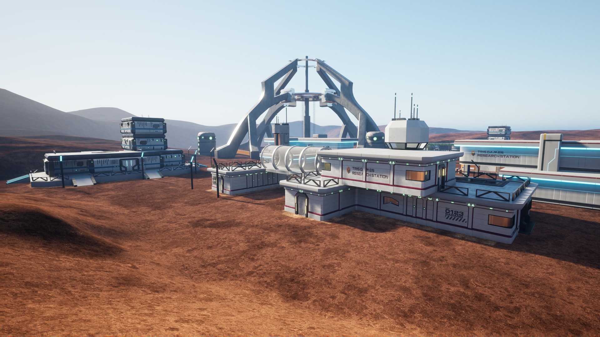 Modular Futuristic Mars Colony Environment – ASSET CLOUD Modular Futuristic Mars Colony Environment – ASSET CLOUD