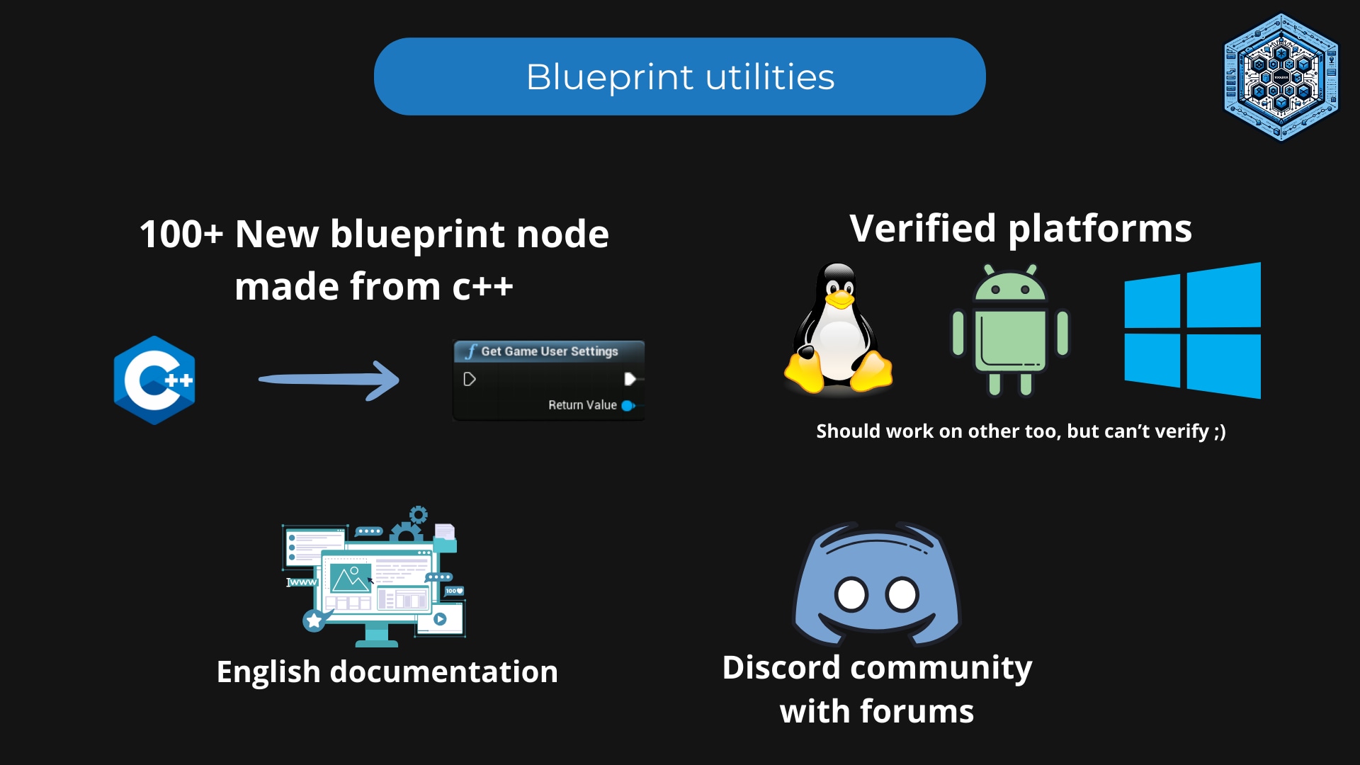 BlueprintUtilities in Code Plugins - UE Marketplace