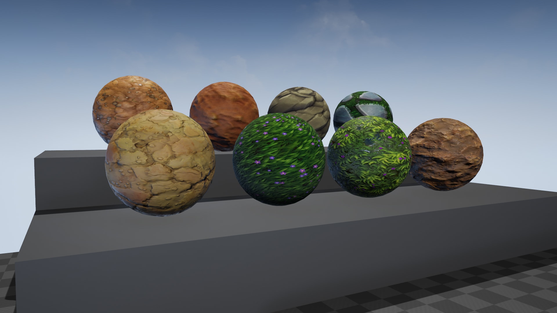 Stylized Fantasy Material Bundle in Materials - UE Marketplace