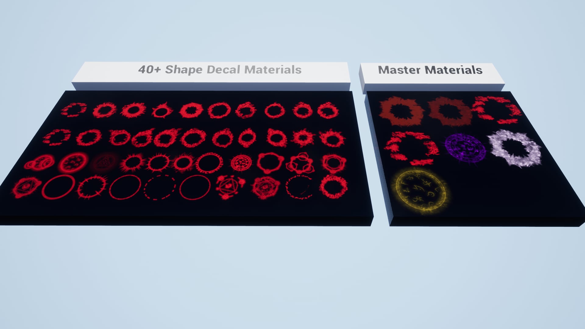 40+ Geometric Shape Decal Materials in Materials - UE Marketplace