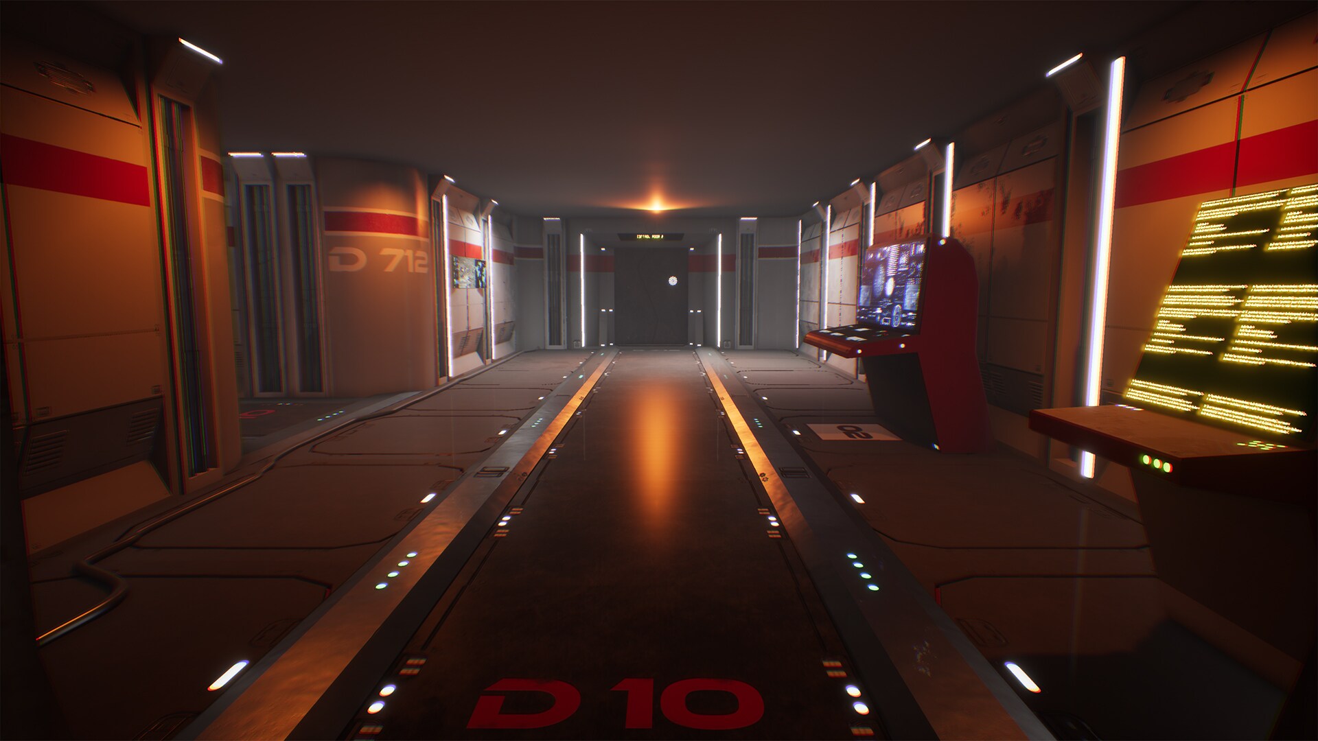 Modular Sci-Fi Control Room in Environments - UE Marketplace