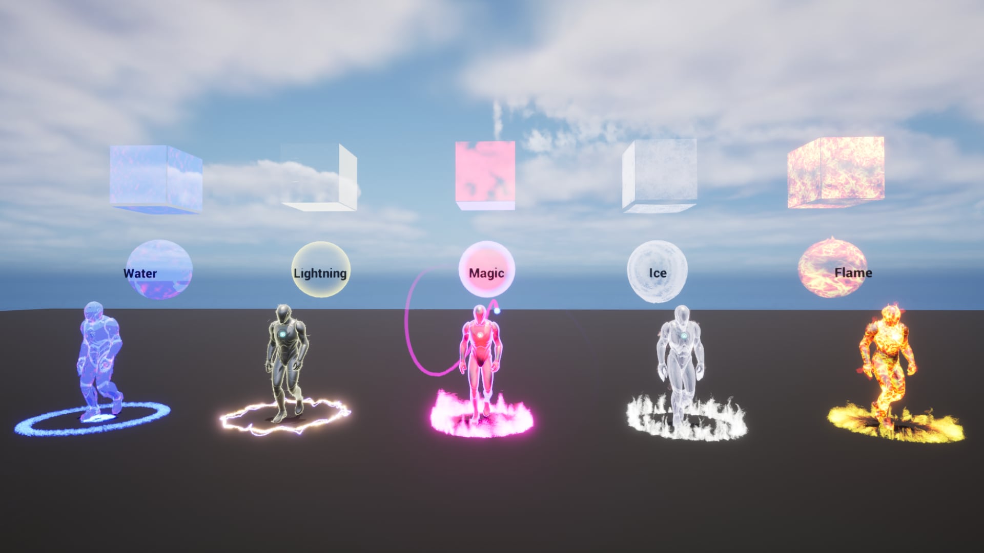 Auras and Overlays in Visual Effects - UE Marketplace