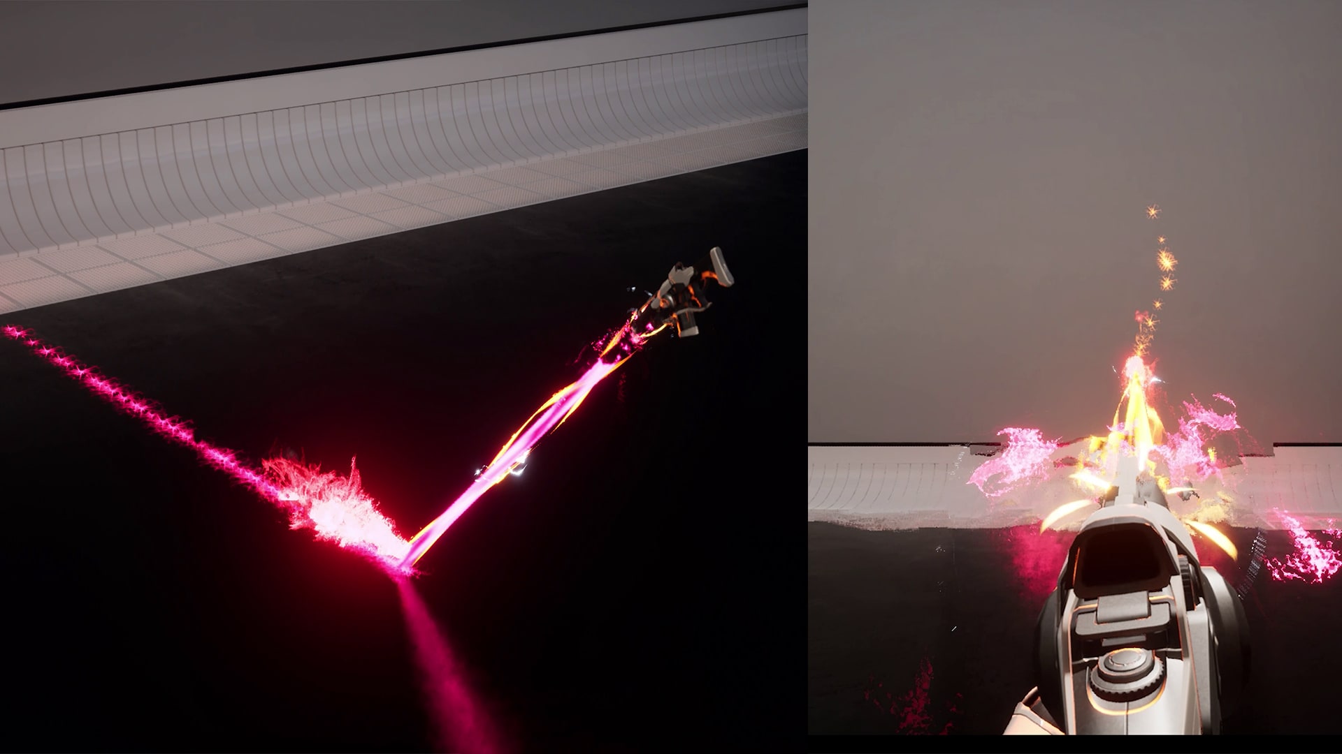 Niagara Laser Beam Weapon V3 In Visual Effects Ue Marketplace