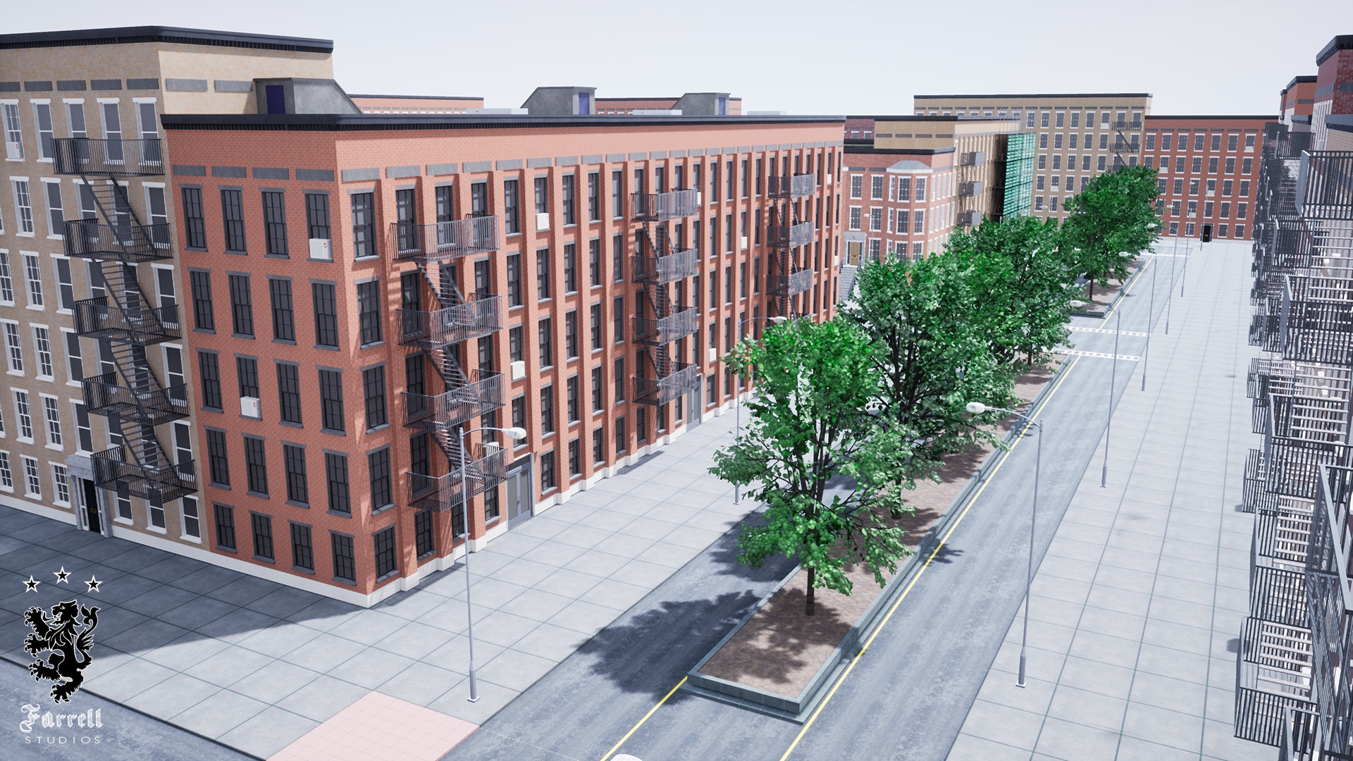 Modular Street Pack in Environments - UE Marketplace