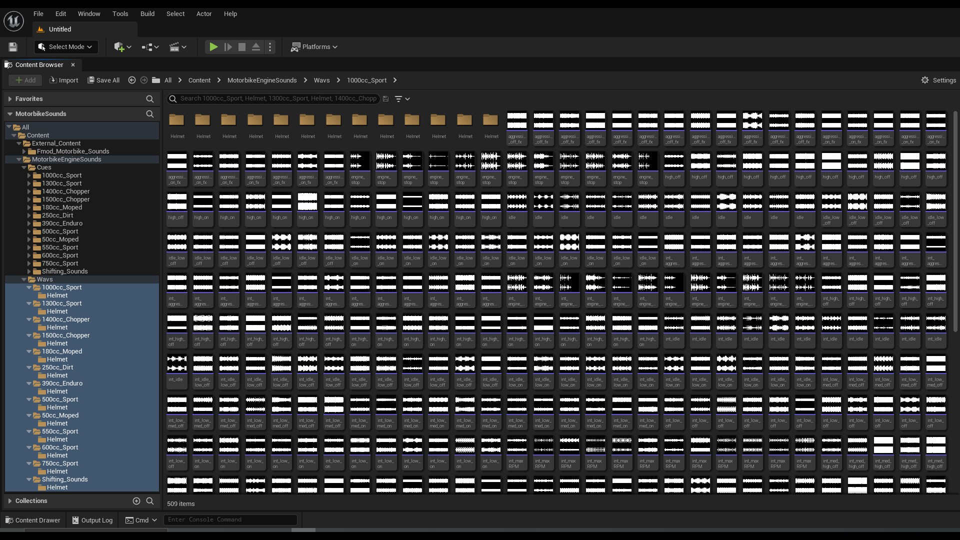 Motorbike Engine Sounds - Vol. 1 in Sound Effects - UE Marketplace