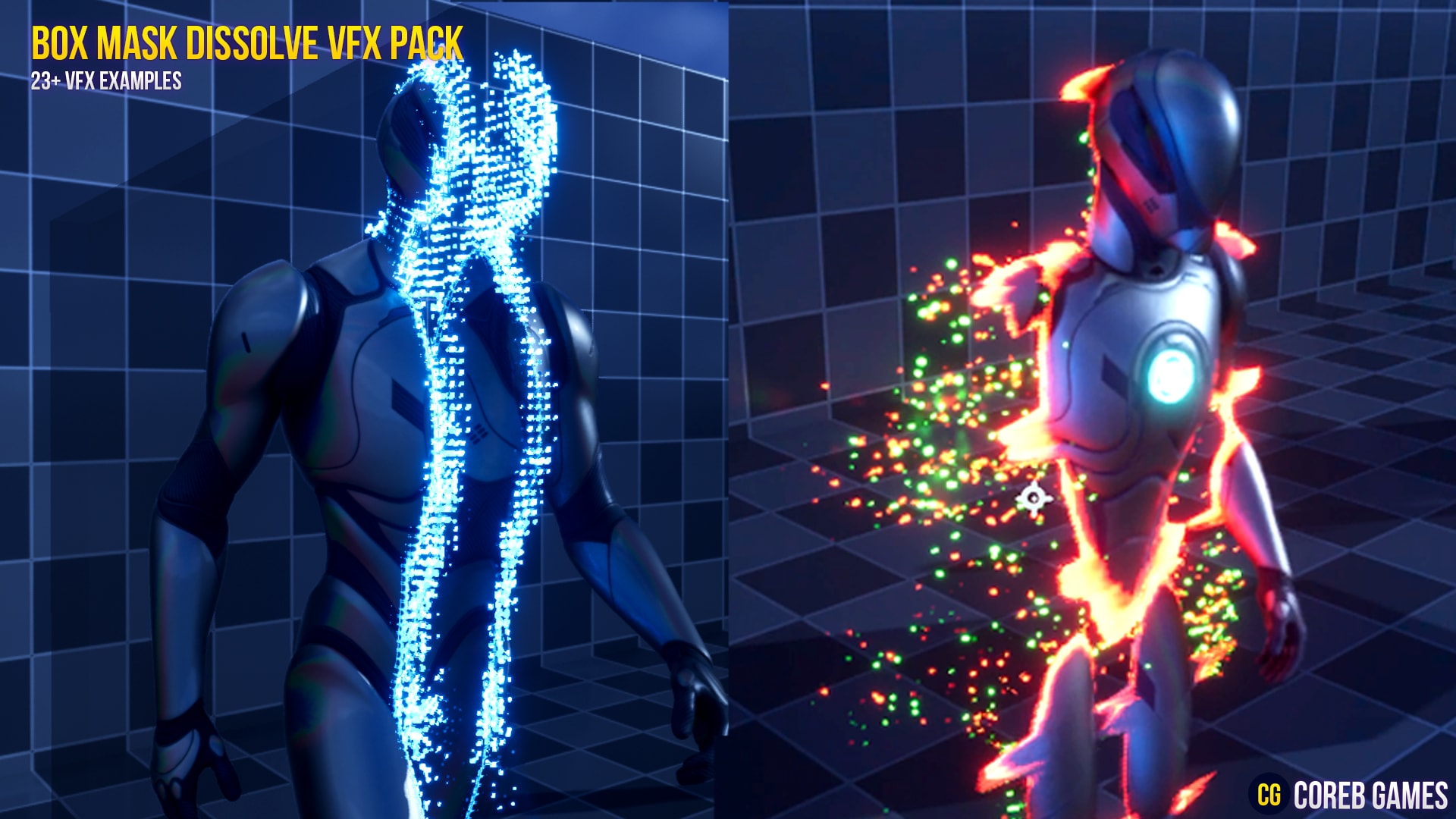 Box Mask Dissolve Vfx Pack Asset Cloud