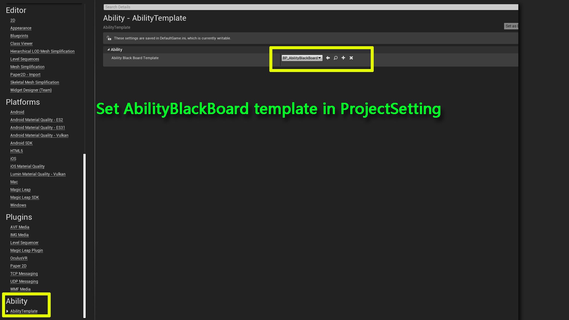 Ability System in Code Plugins - UE Marketplace