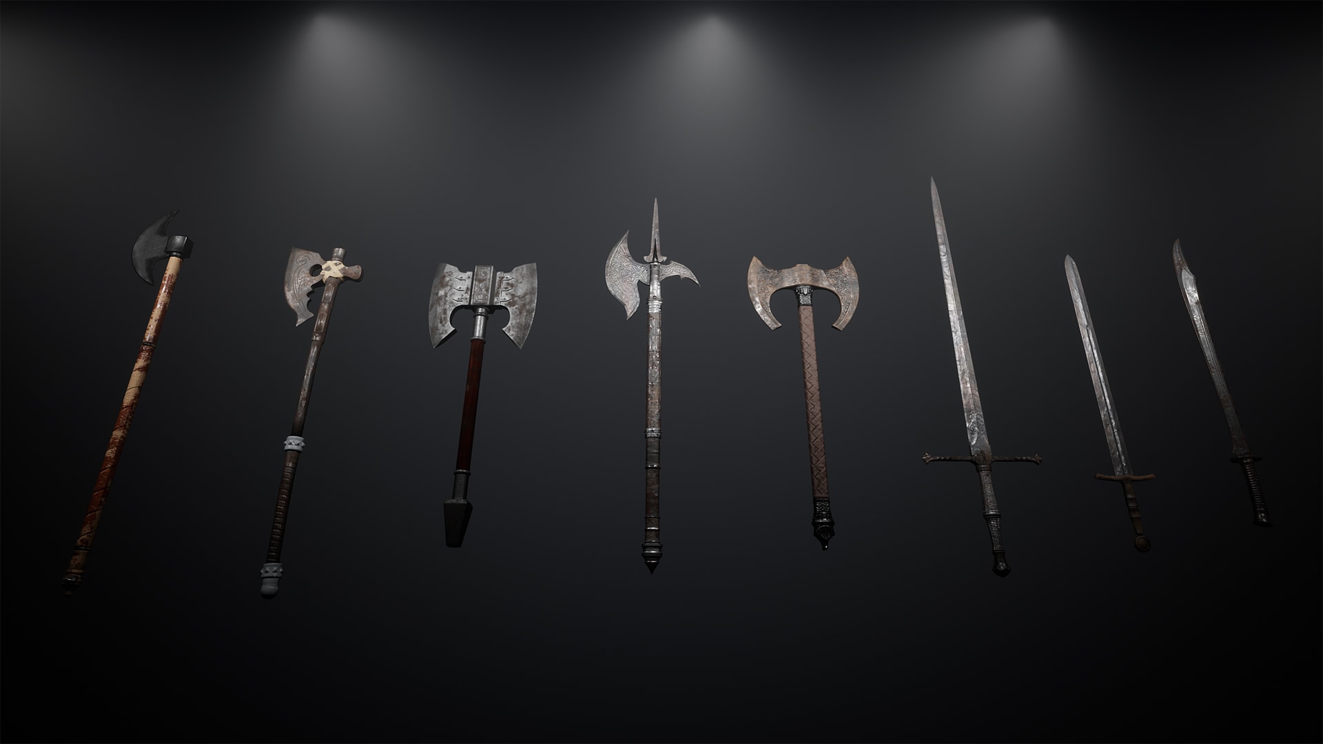 Melee Weapons Pack in Props - UE Marketplace