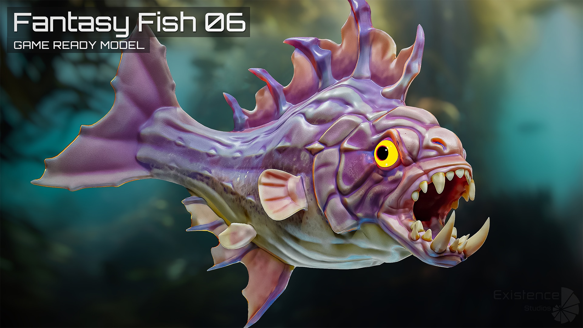 Fantasy Fish 06 - Aqua Life - Underwater Creature - #45, 카테고리 캐릭터 - UE ...