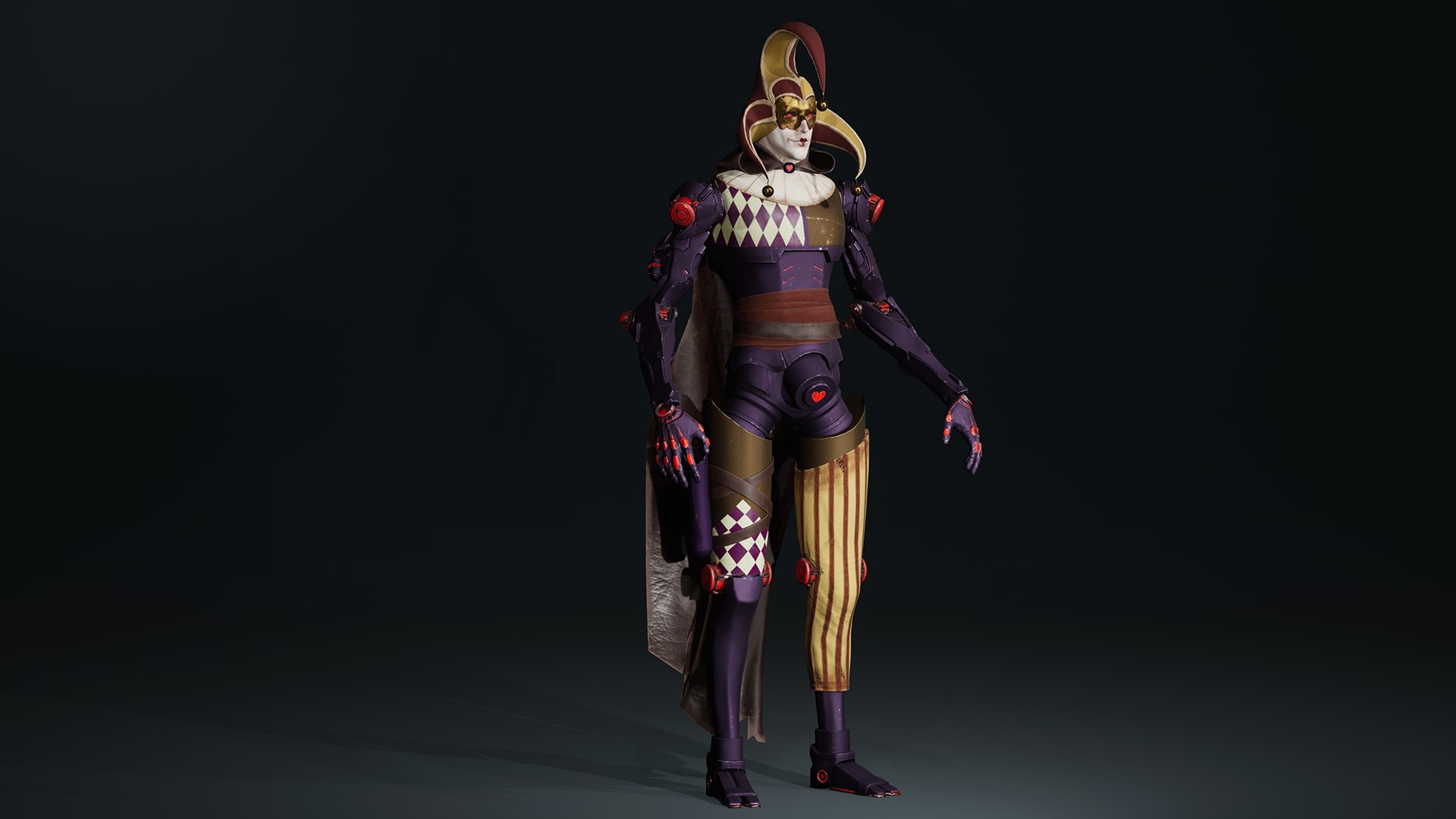 Jester sci-fi robot in Characters - UE Marketplace