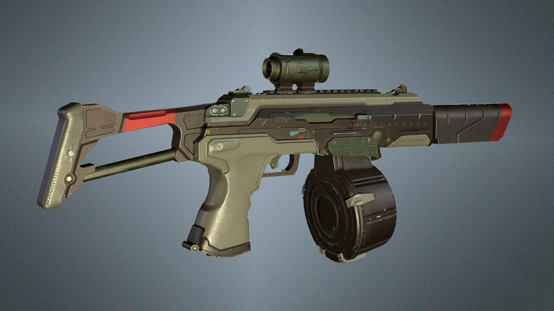 Futuristic Machine Guns Futuristic Machine Guns