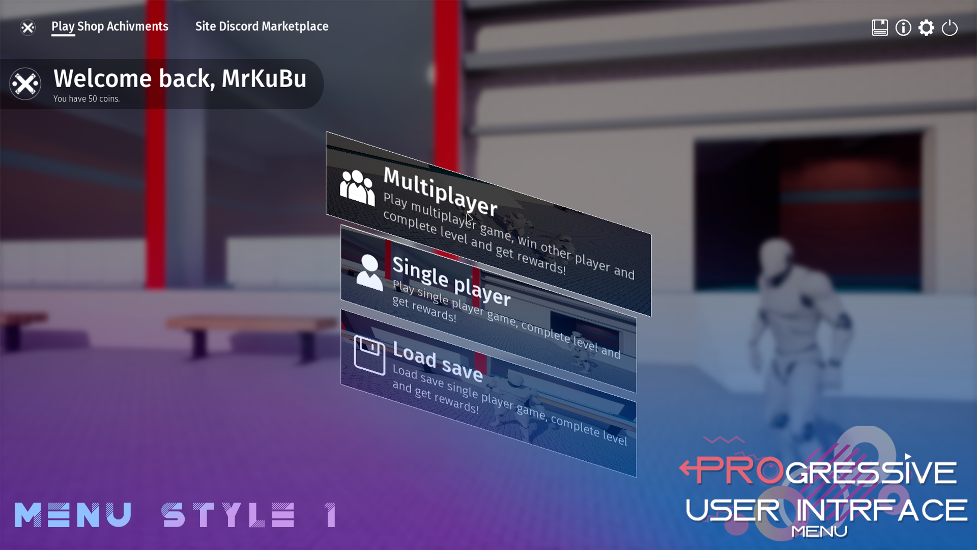 Progressive UI in Blueprints - UE Marketplace