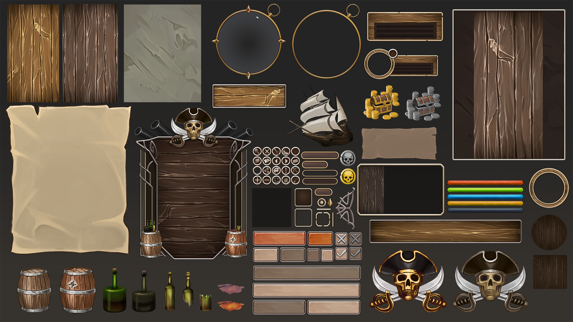 Marine UI in 2D Assets - UE Marketplace