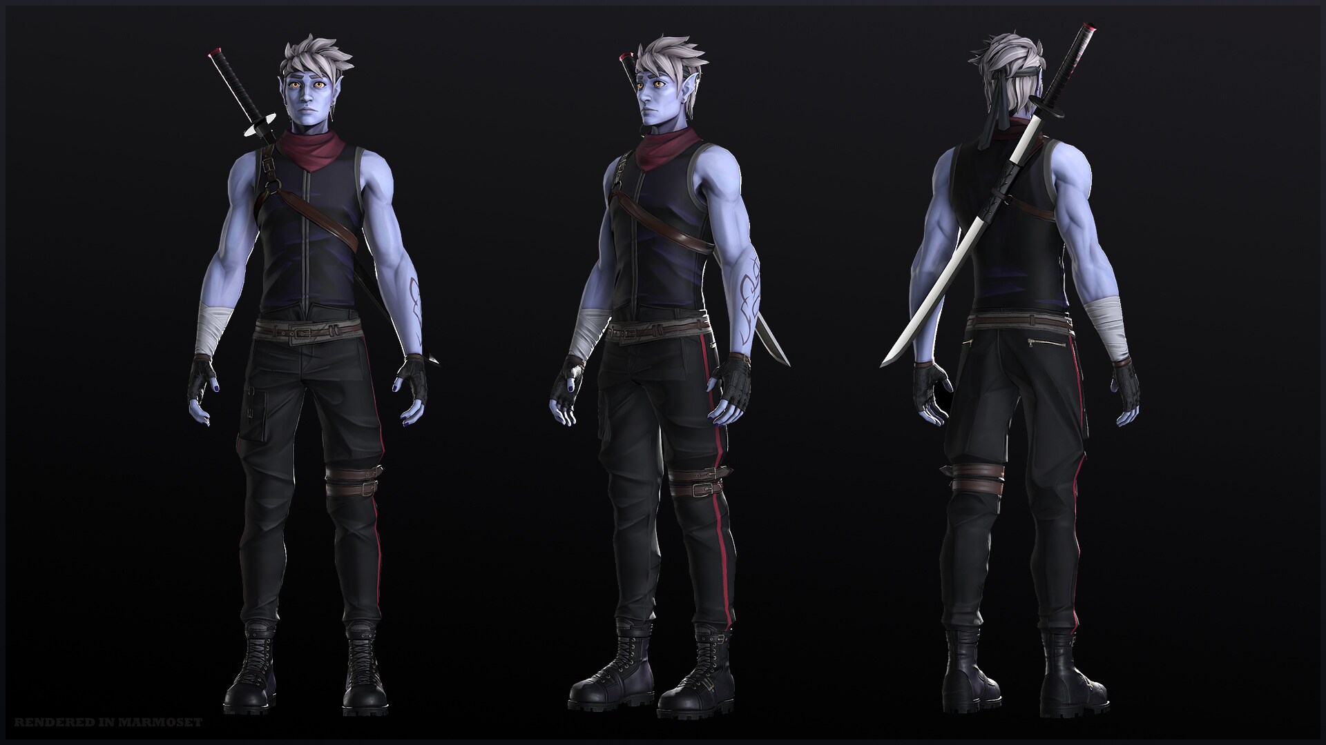 Ninja elf, 카테고리 캐릭터 - UE 마켓플레이스