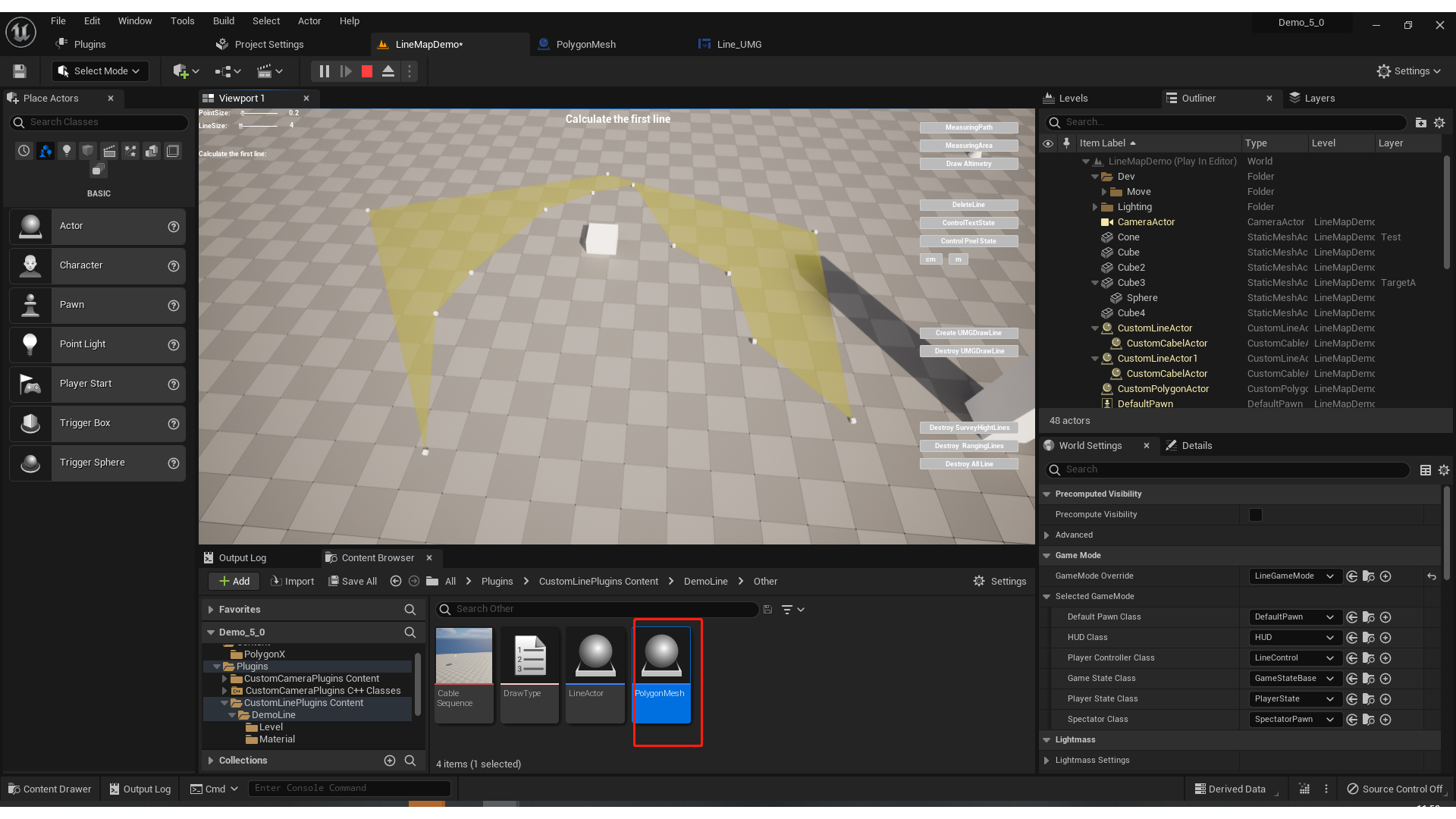 Survey (2D/3D)Area/Height/Path/Draw Area in Code Plugins - UE Marketplace