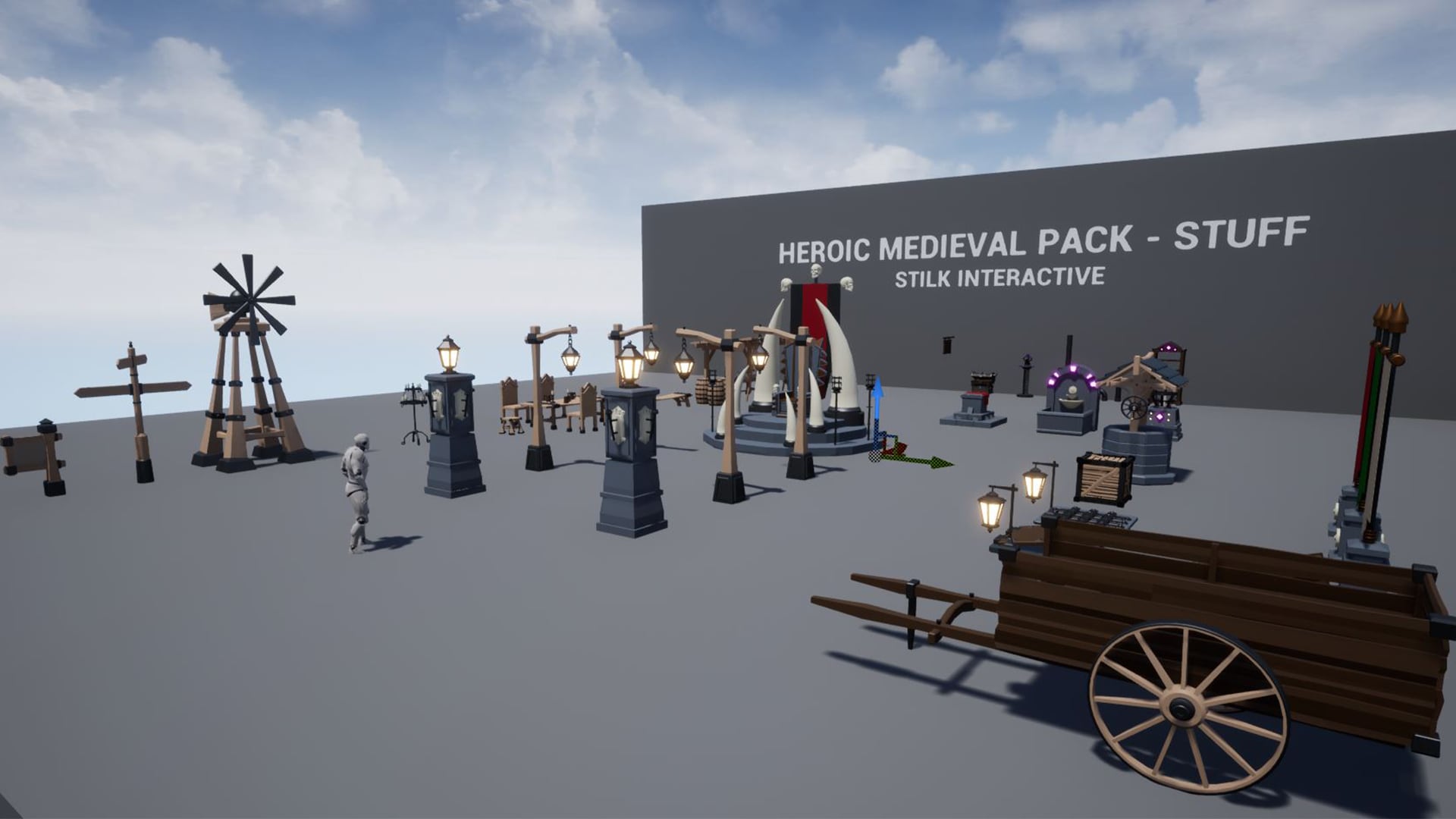 Heroic Medieval Pack - Stuff in Props - UE Marketplace