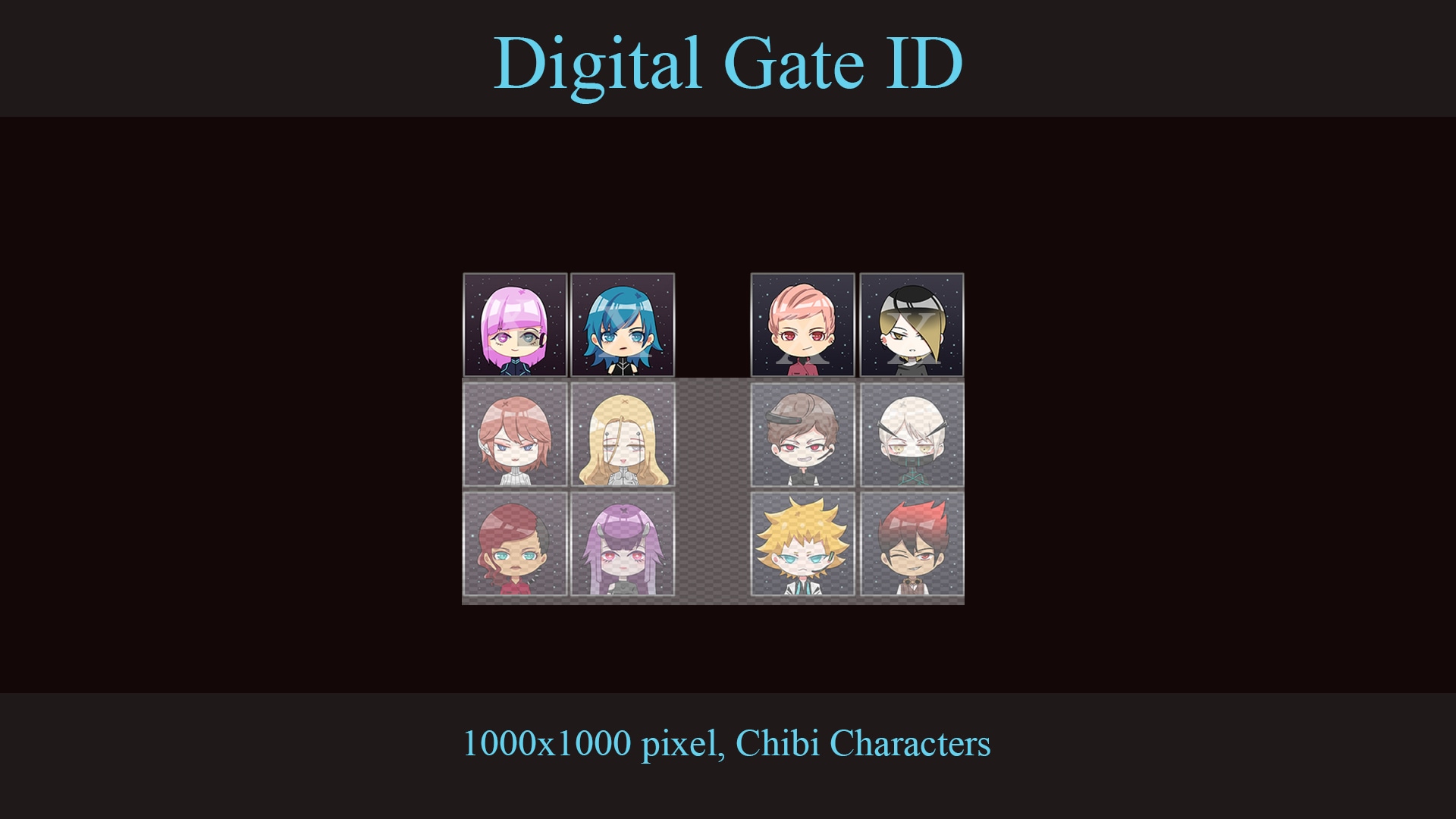Chibi Character Pack in 2D Assets - UE Marketplace