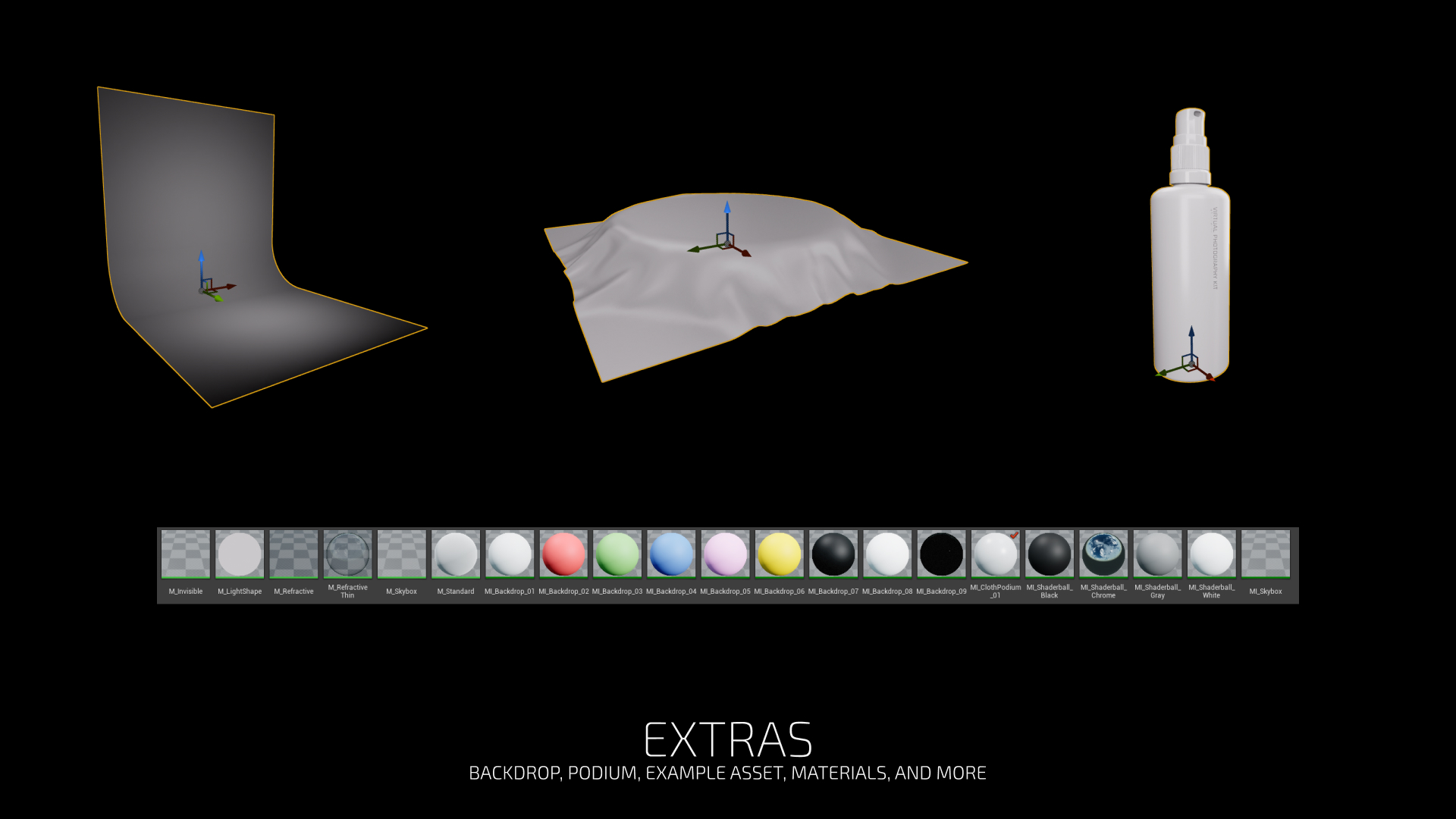 LEAKED GAME ASSETS - Virtual Photography Kit