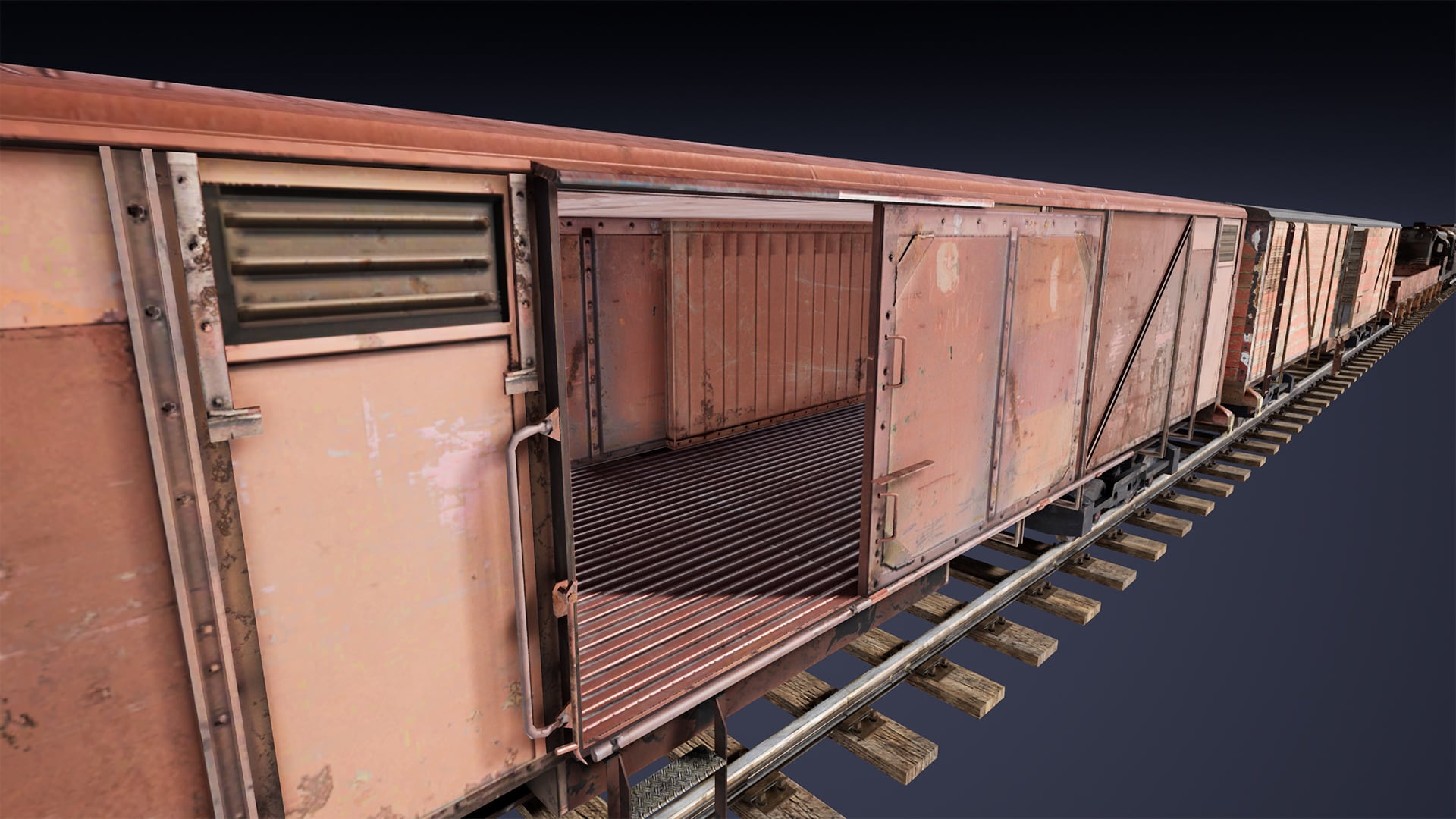 Low Poly Trains in Props - UE Marketplace