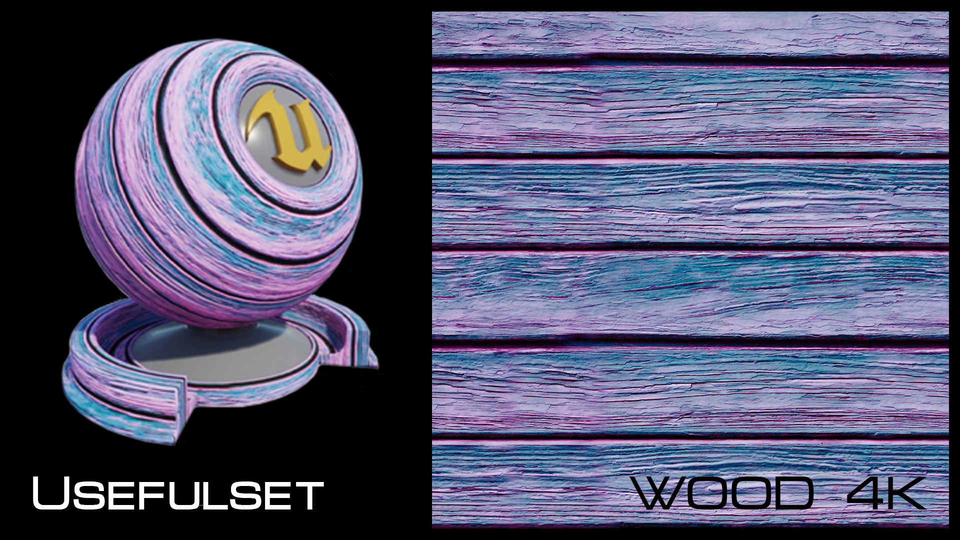 UsefulSet 16 Wood in Materials - UE Marketplace