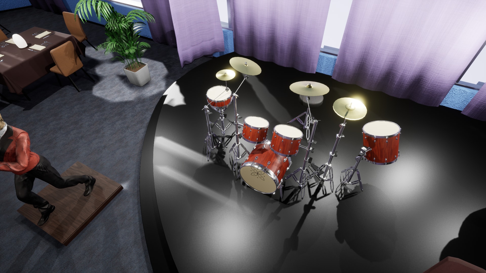 Jazz club - interior and props in Environments - UE Marketplace