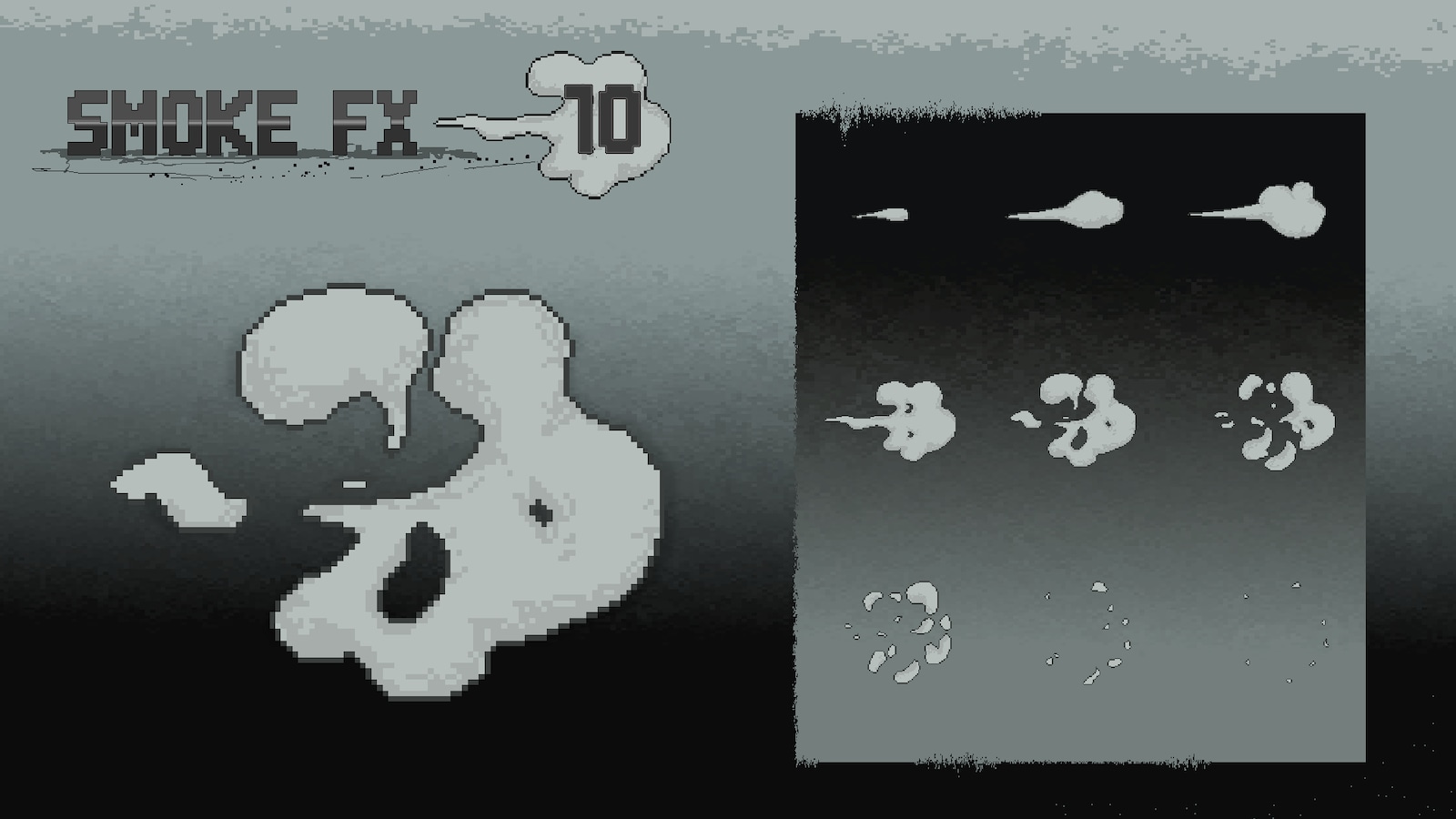 Pixel Art - Smoke FX Pack in 2D Assets - UE Marketplace