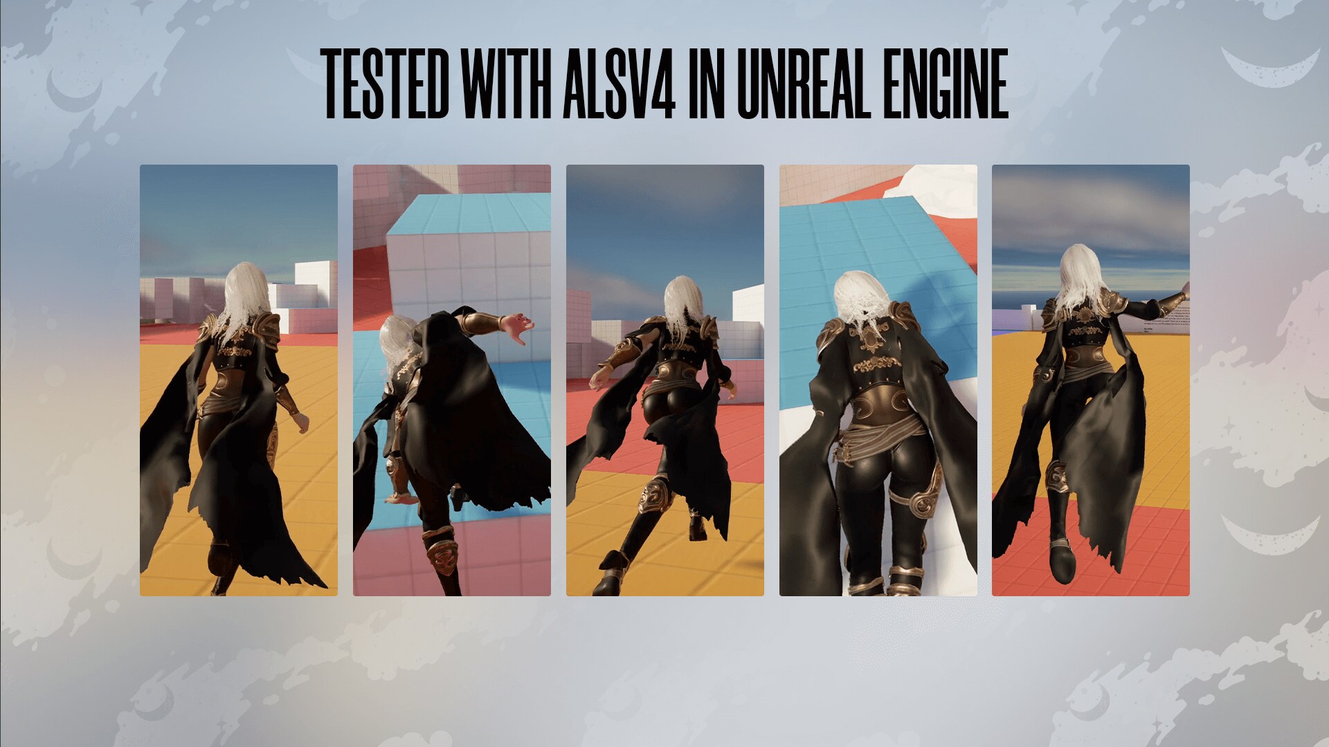 Dark Knight Girl Calista in Characters - UE Marketplace