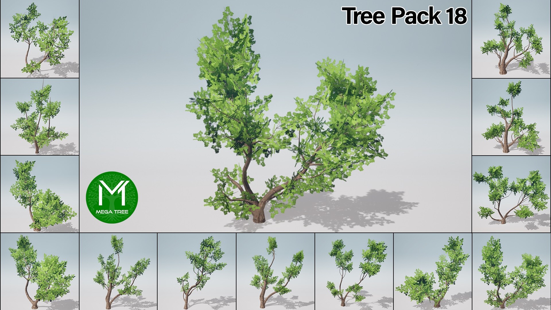 Mobile Tree Pack 18 in Props - UE Marketplace