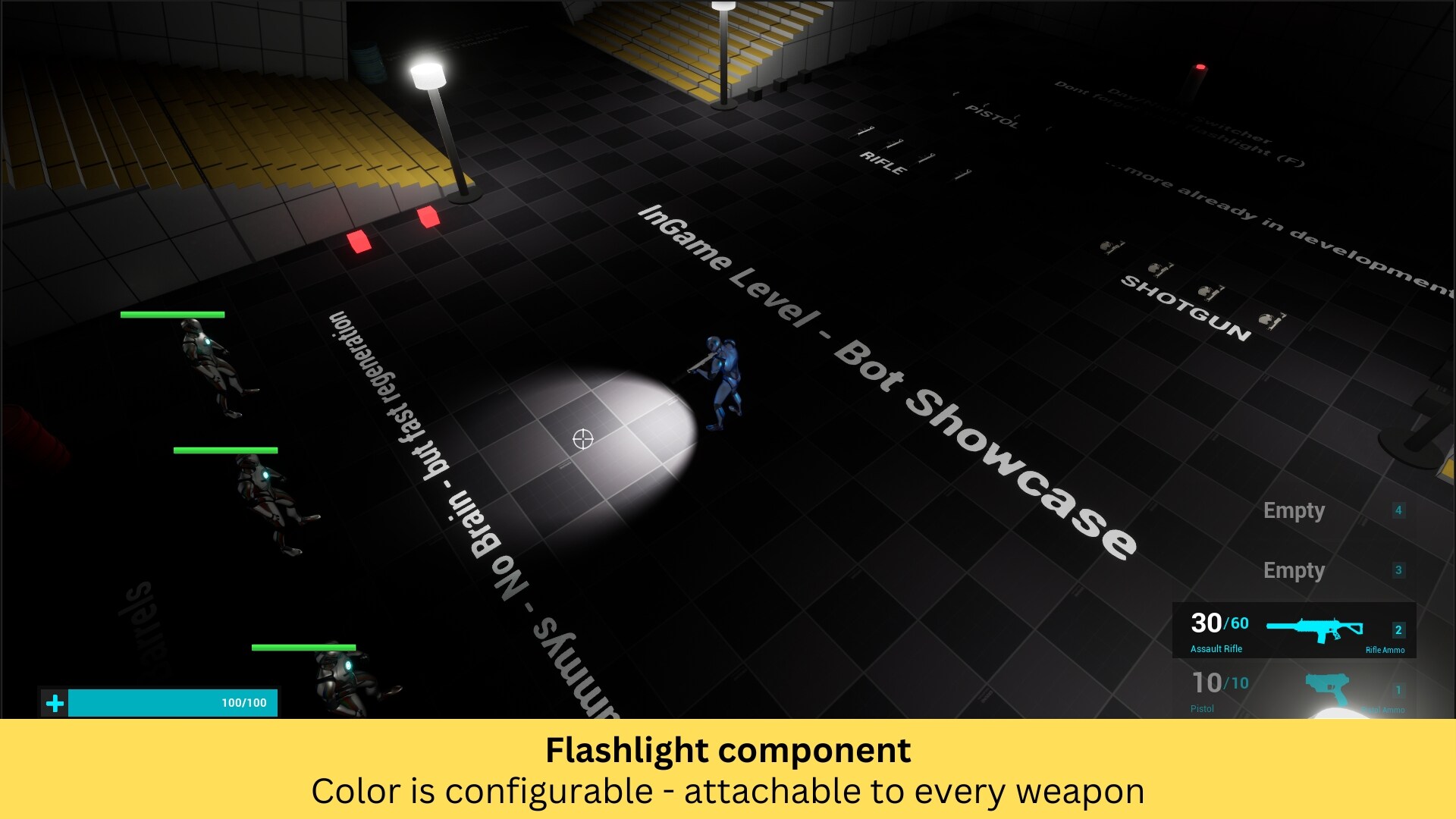 在蓝图创建的Multiplayer Top Down Shooter Template - 虚幻引擎商城