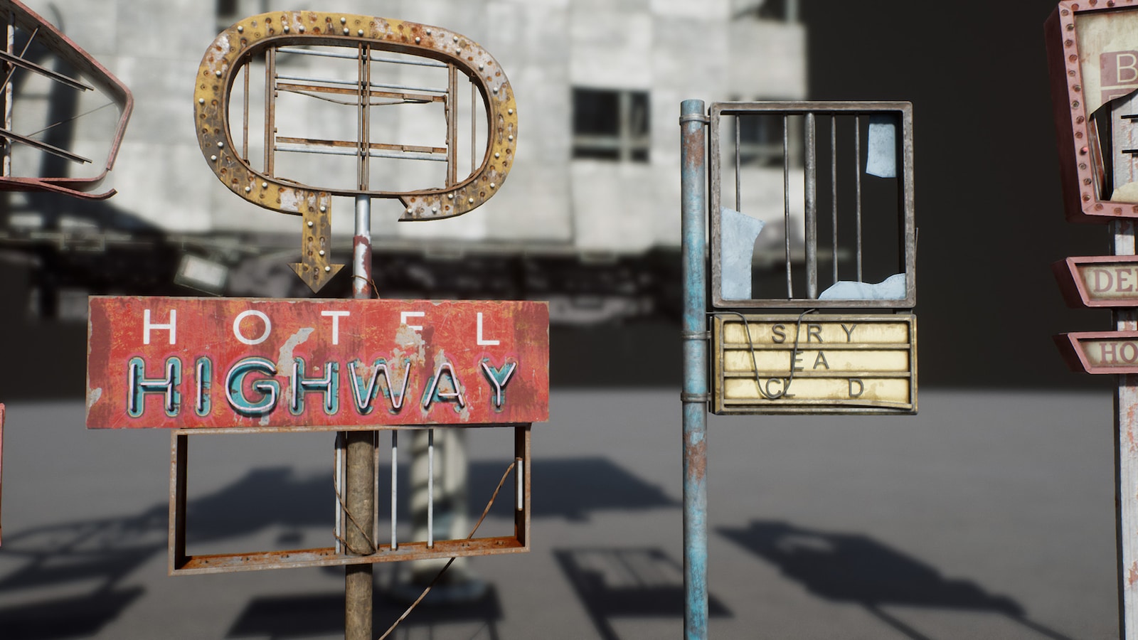 Post Apocalyptic Signs - VOL 2 in Props - UE Marketplace