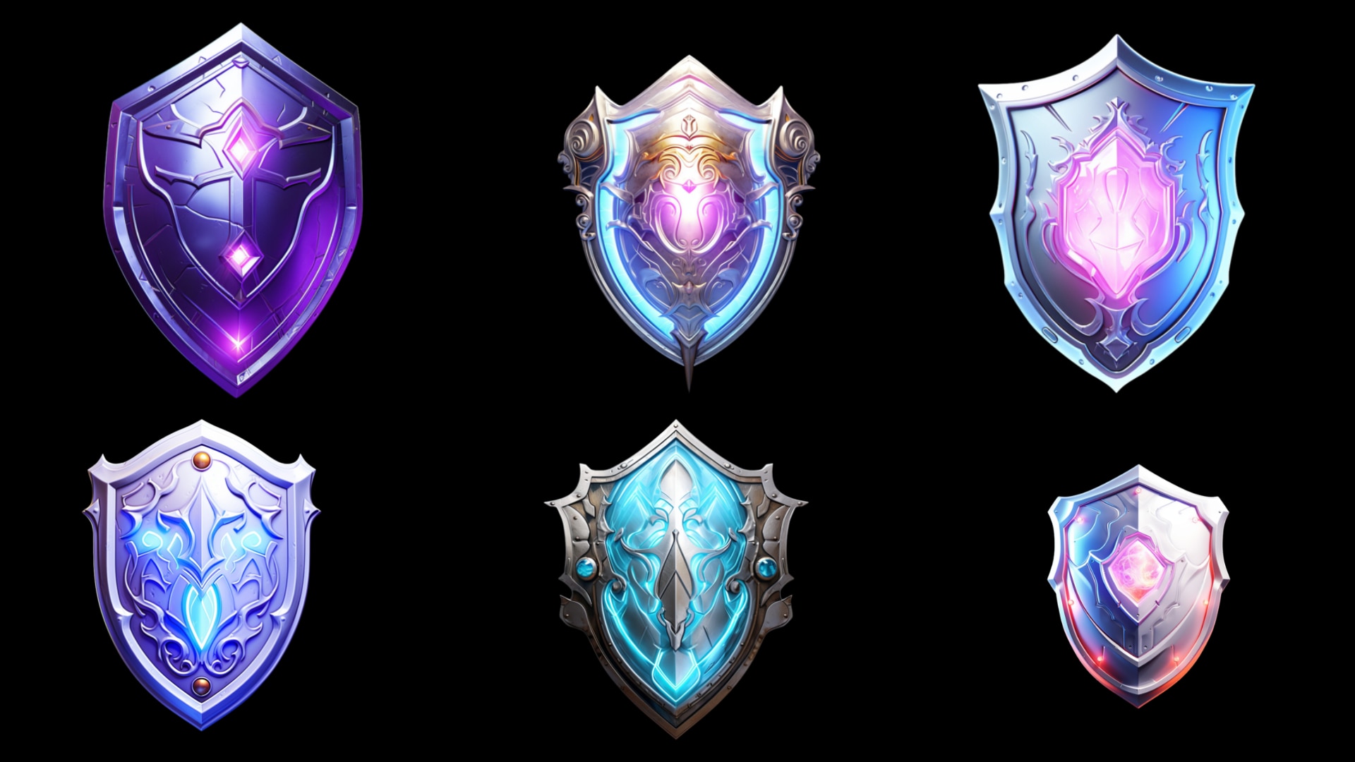 Magic Shields - Icon Pack, 카테고리 2D 애셋 - UE 마켓플레이스