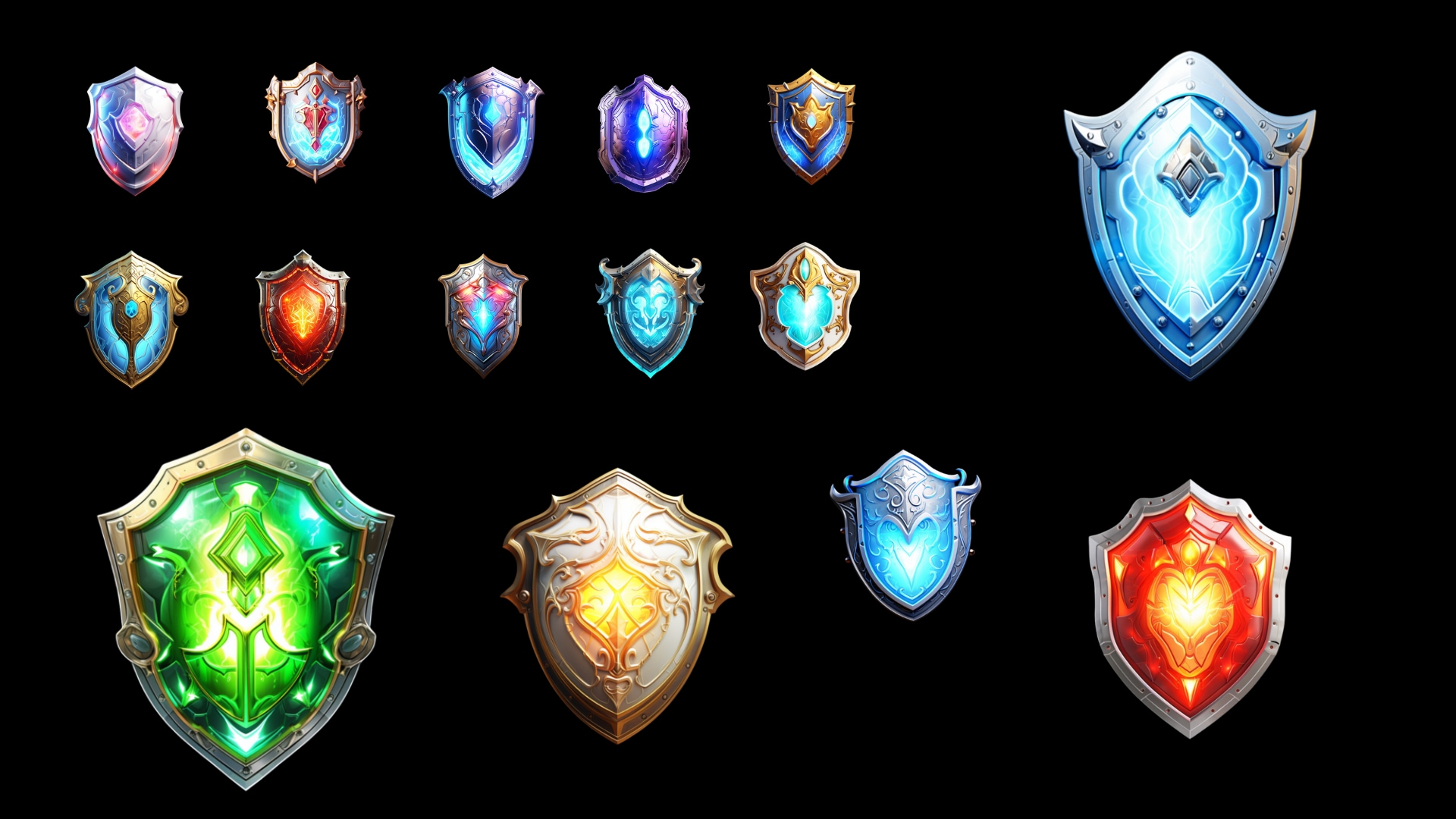 Magic Shields - Icon Pack, 카테고리 2D 애셋 - UE 마켓플레이스