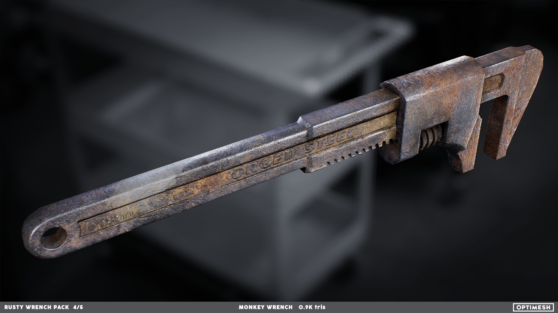 Rusty Wrench Pack in Props - UE Marketplace