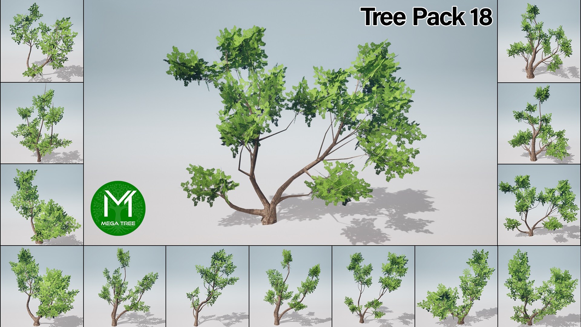 Mobile Tree Pack 18 in Props - UE Marketplace