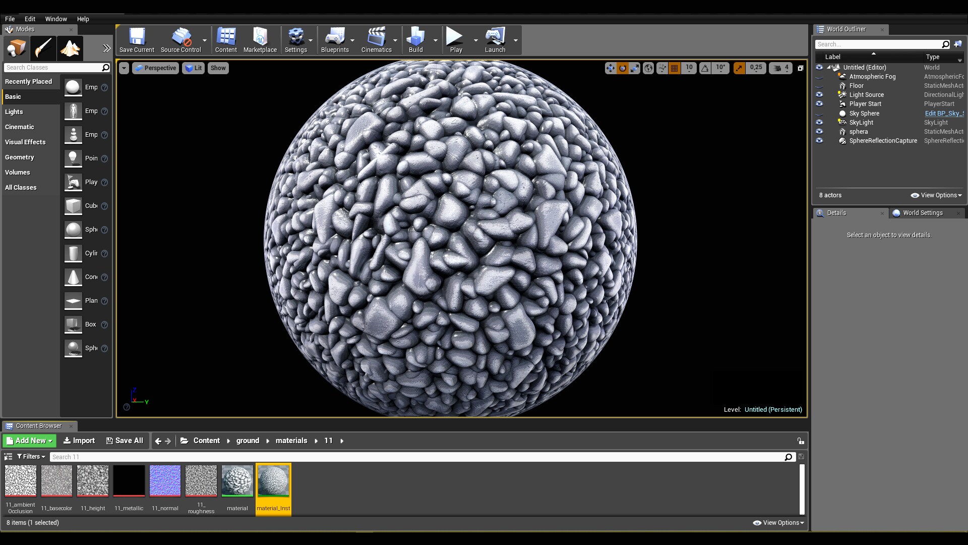 "Ground" - Pack of 13 PBR Materials in Materials - UE Marketplace
