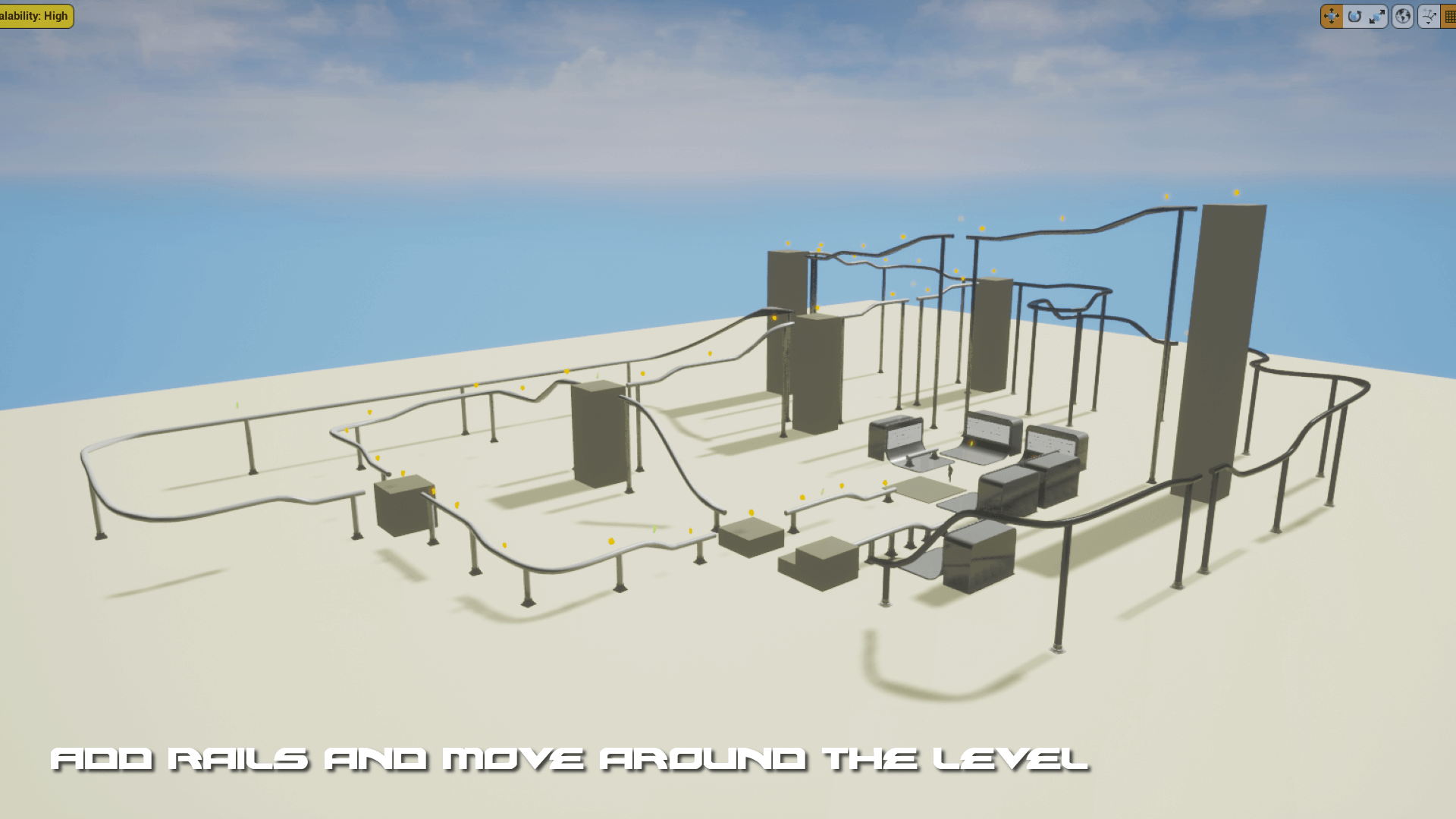 Spline Grind Rail Builder