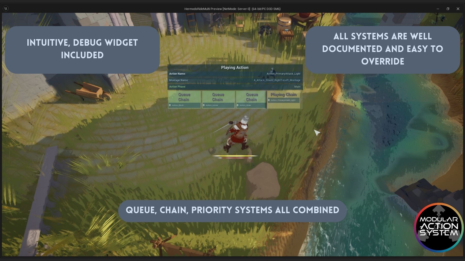 Modular Action System in Code Plugins - UE Marketplace